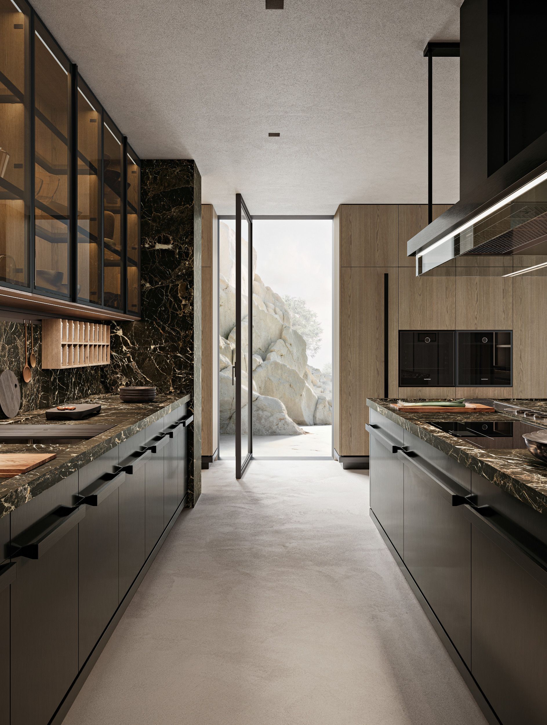 Arclinea's Proxima kitchen designed by Antonio Citterio