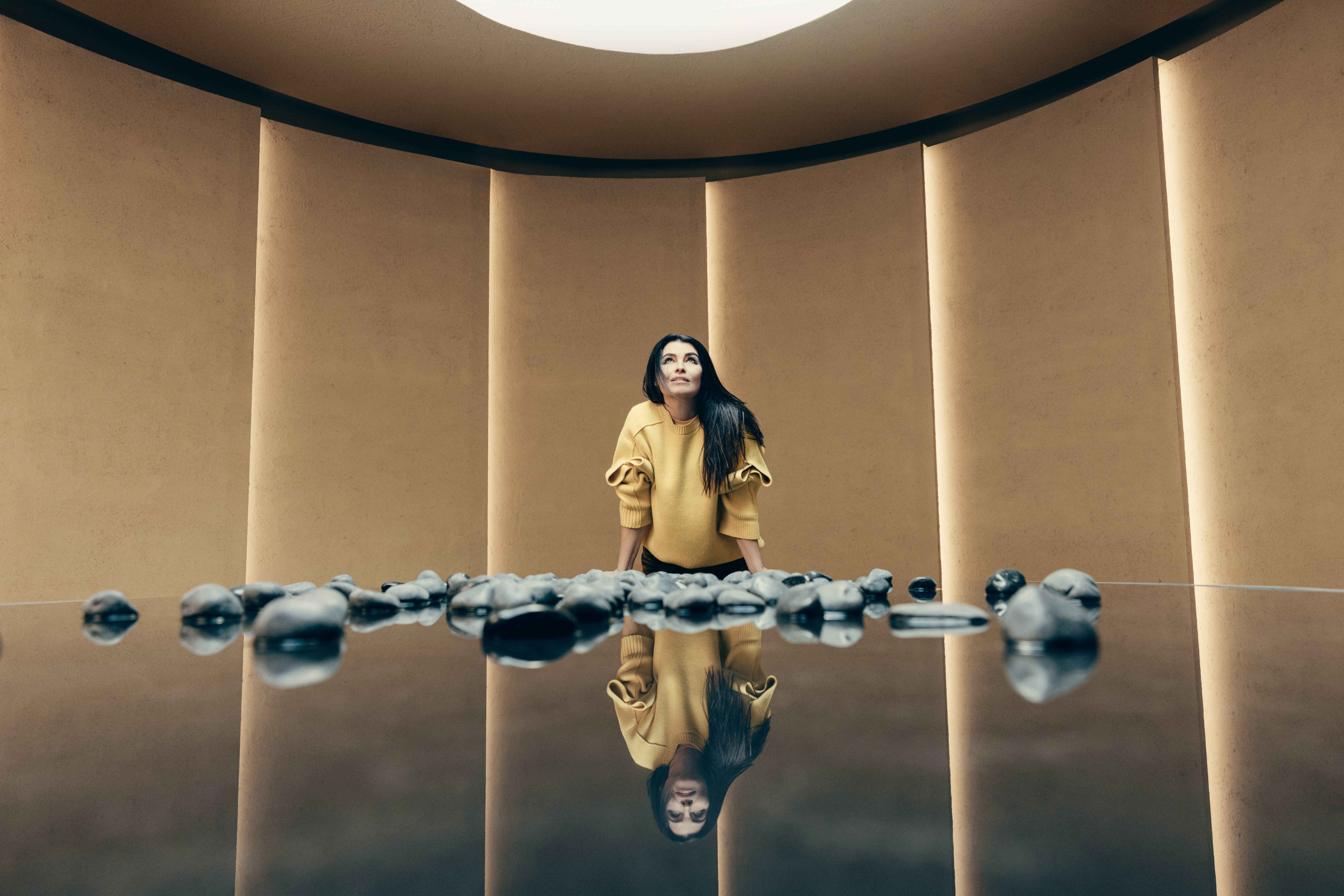 Fuorisalone 2025: the Library of Light installation at Pinacoteca di Brera