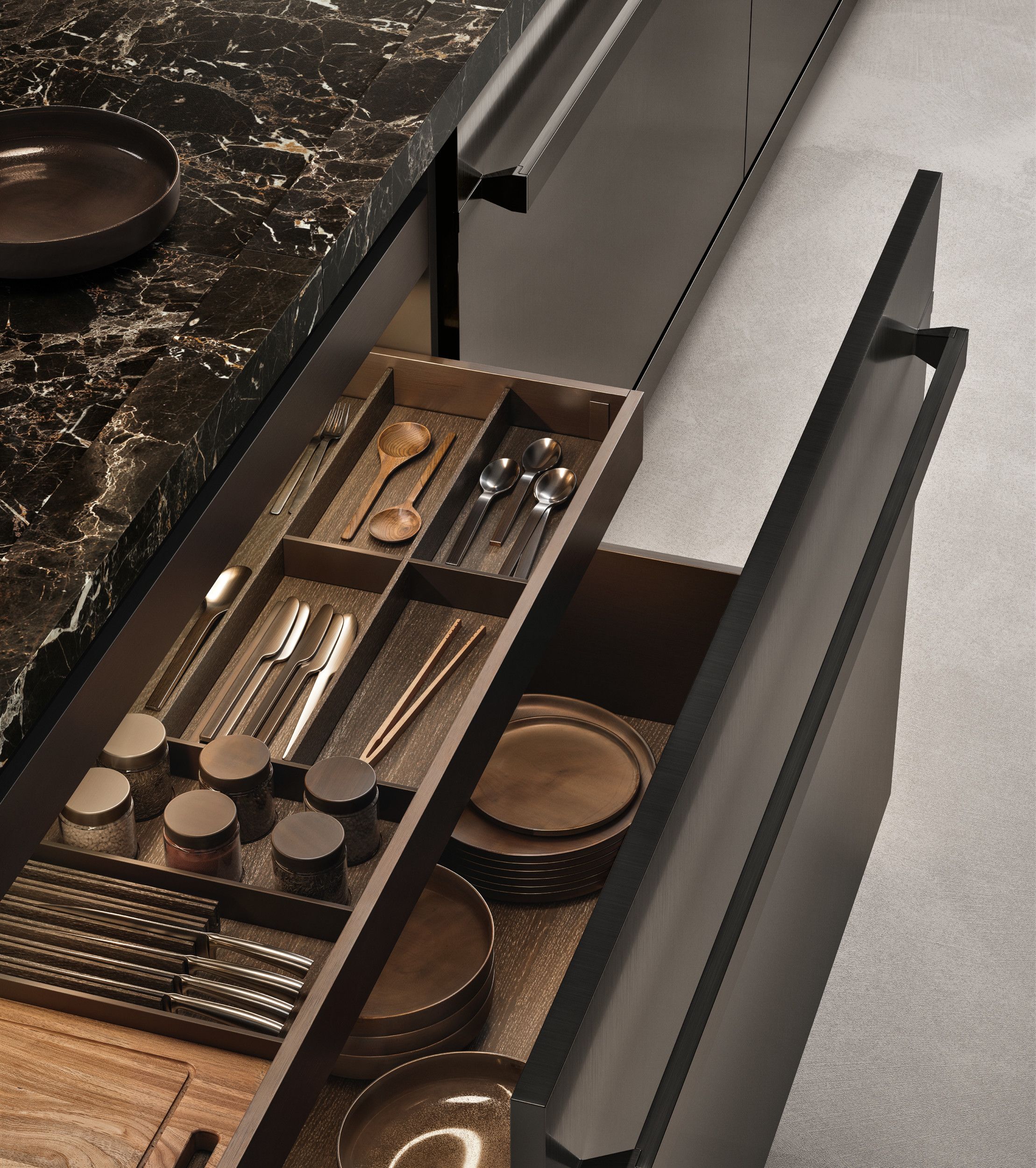 Arclinea's Proxima kitchen designed by Antonio Citterio