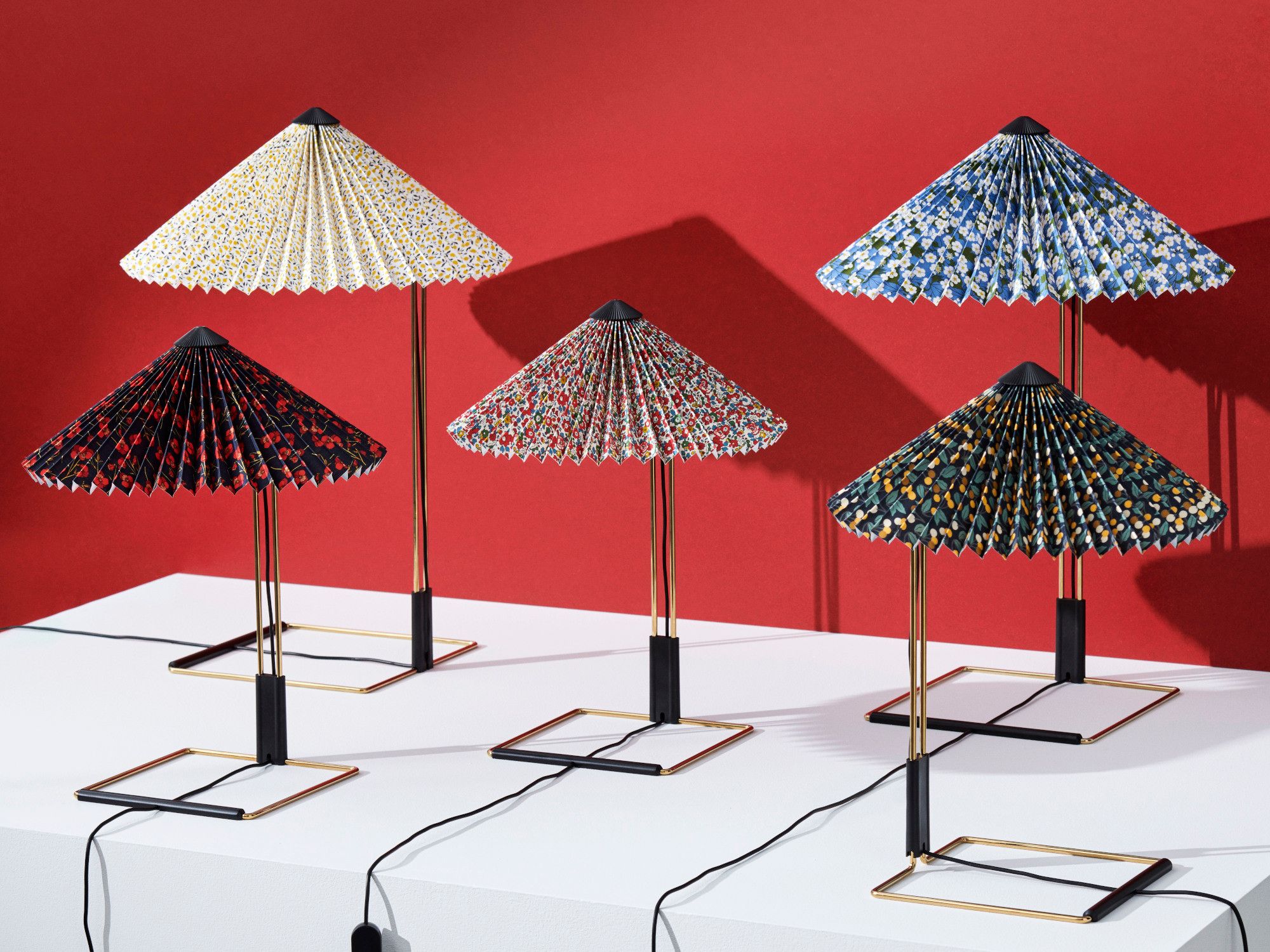 Hay lamps with Liberty floral fabrics