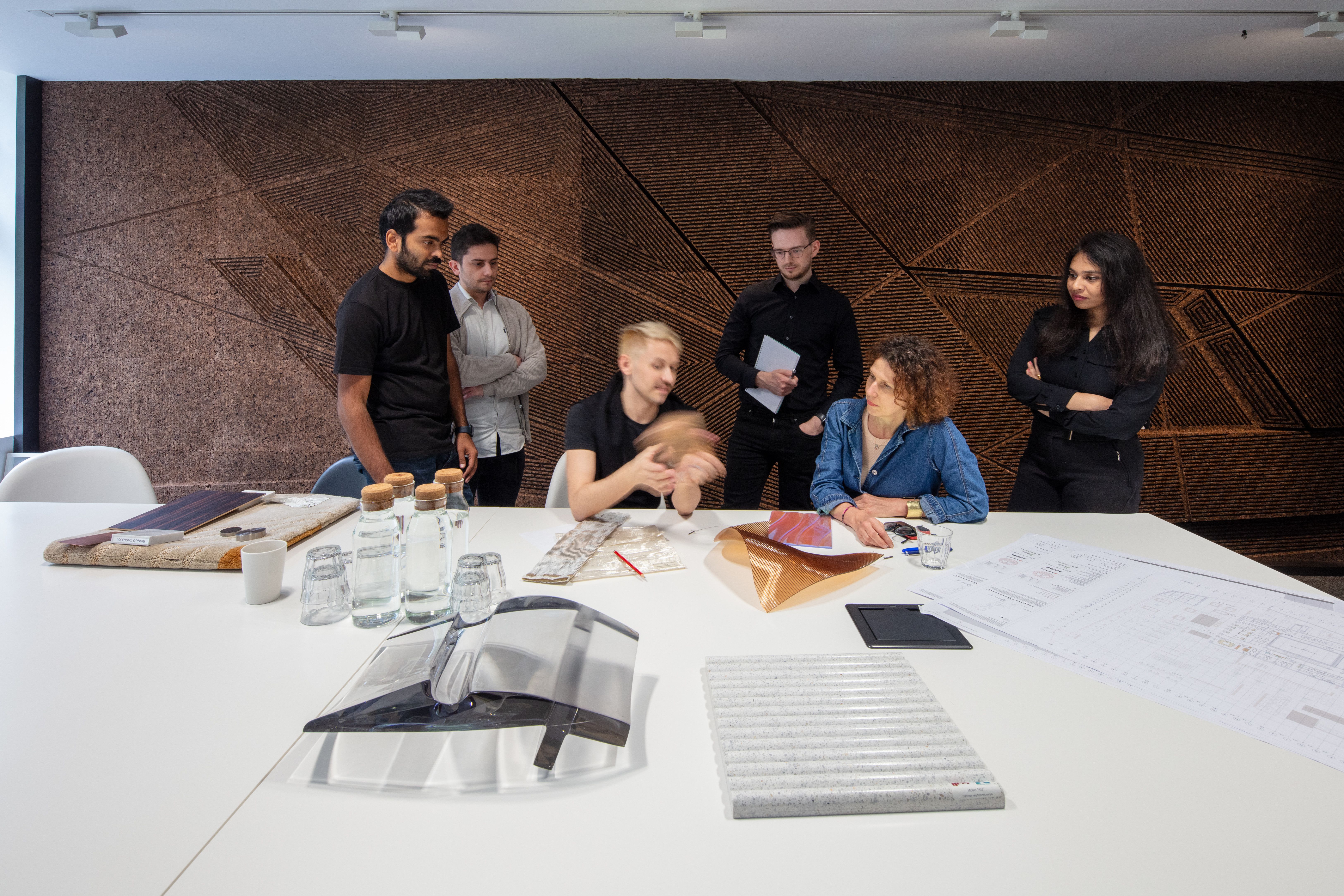 Zaha Hadid Architects and Gencork produce the Thalia wall