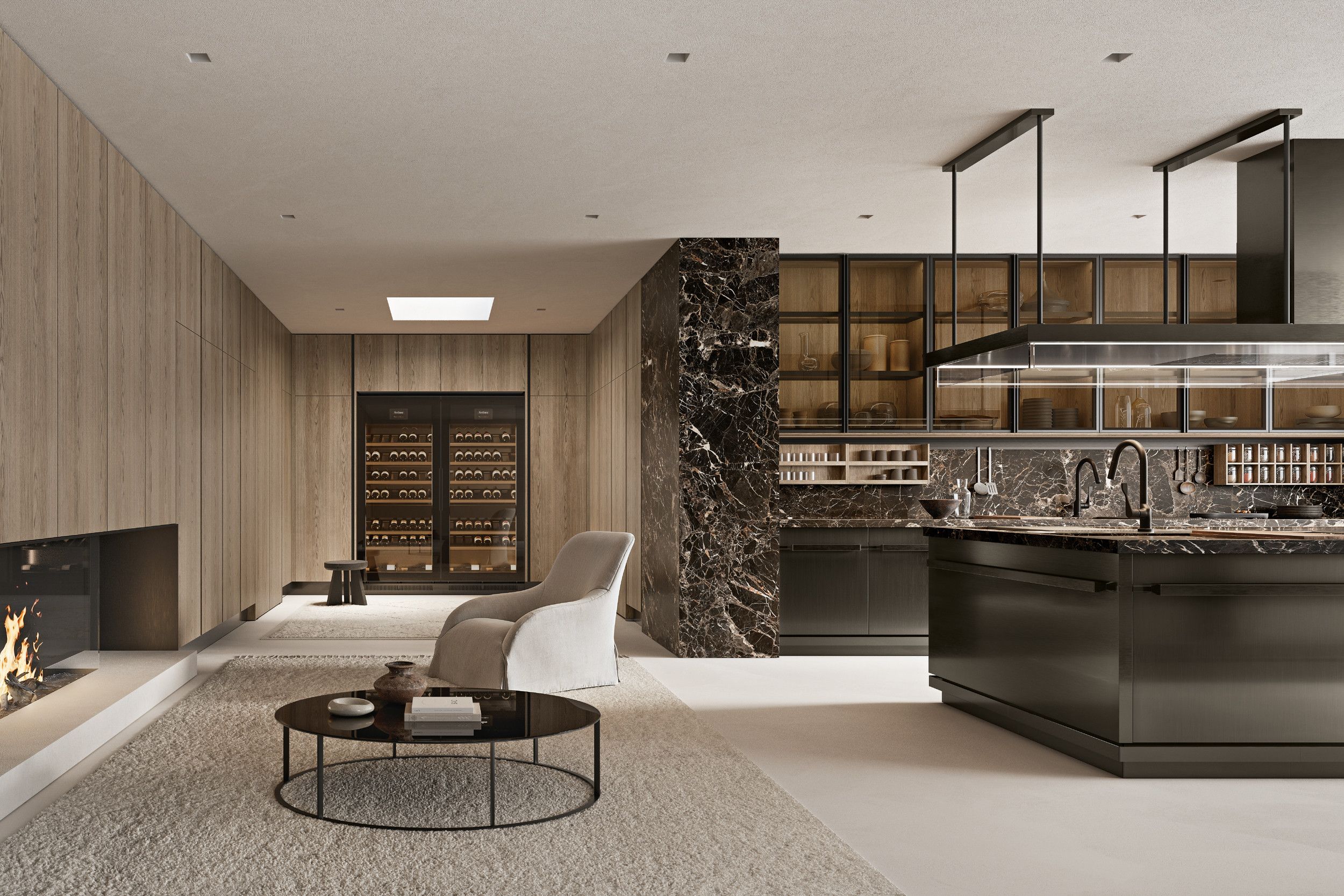 Arclinea's Proxima kitchen designed by Antonio Citterio