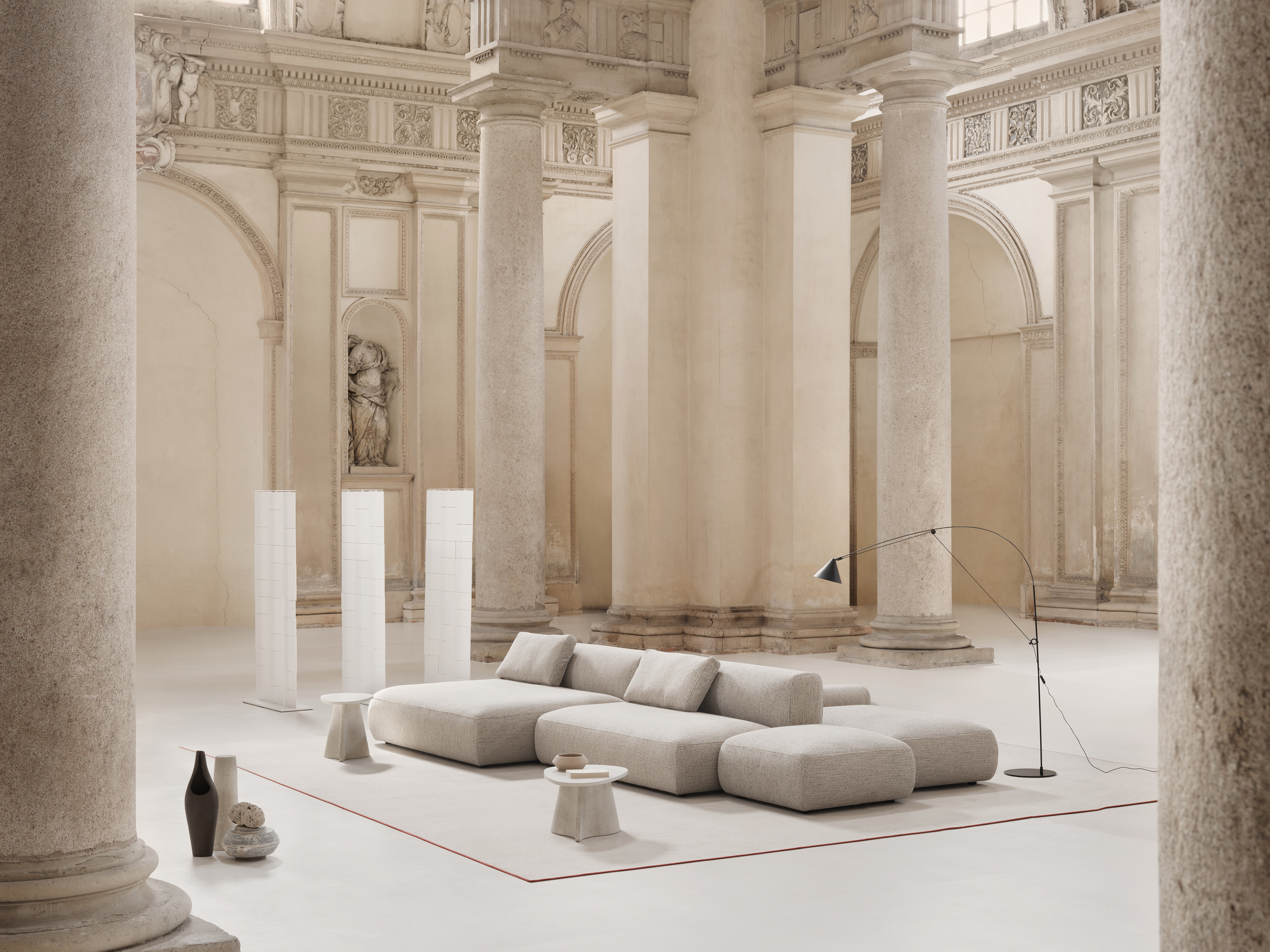 Cosy, the MDF Italia sofa system designed by Francesco Rota