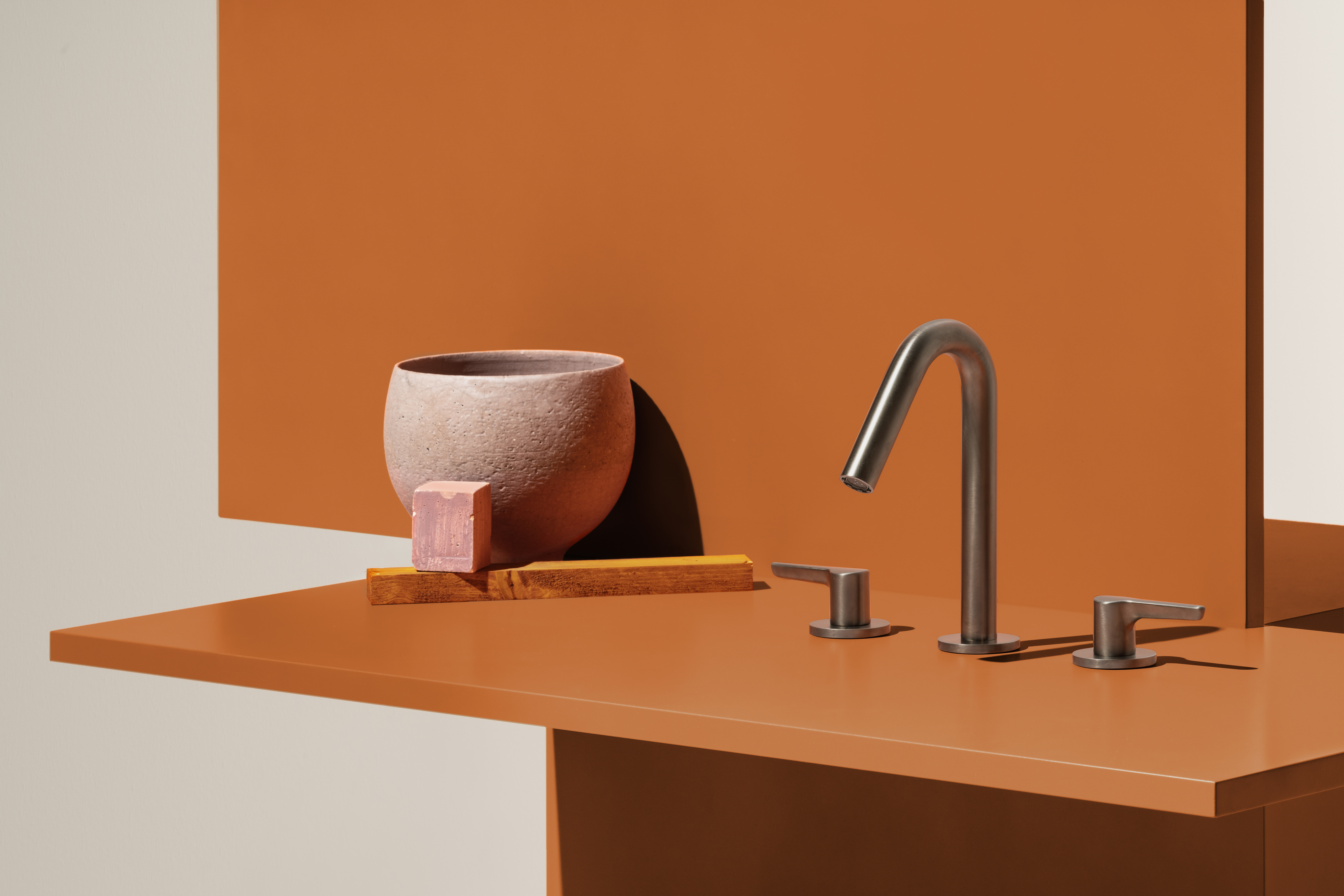 Zucchetti tapware designed by Alberto Meda at the Triennale Milano