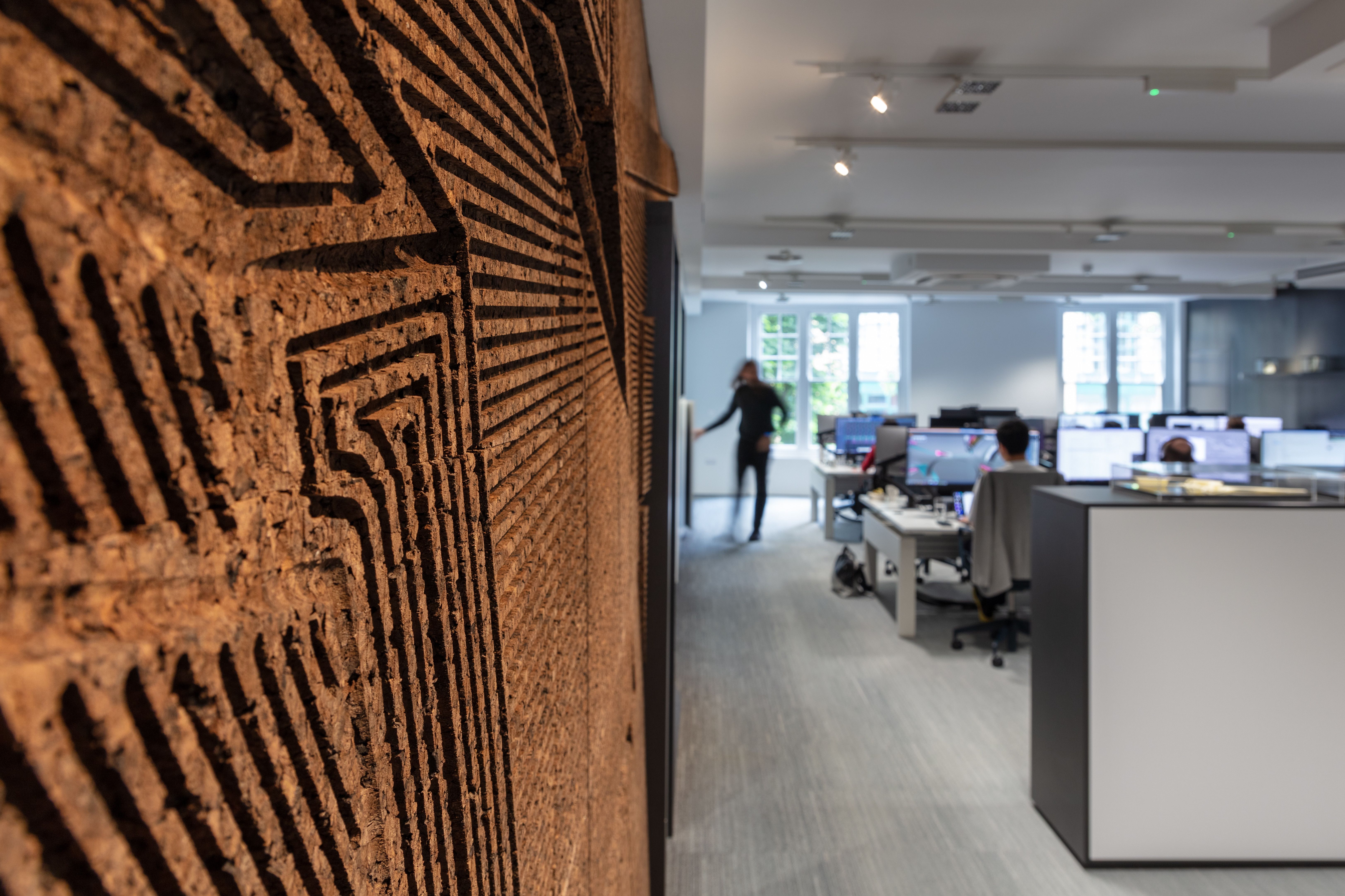 Zaha Hadid Architects and Gencork produce the Thalia wall