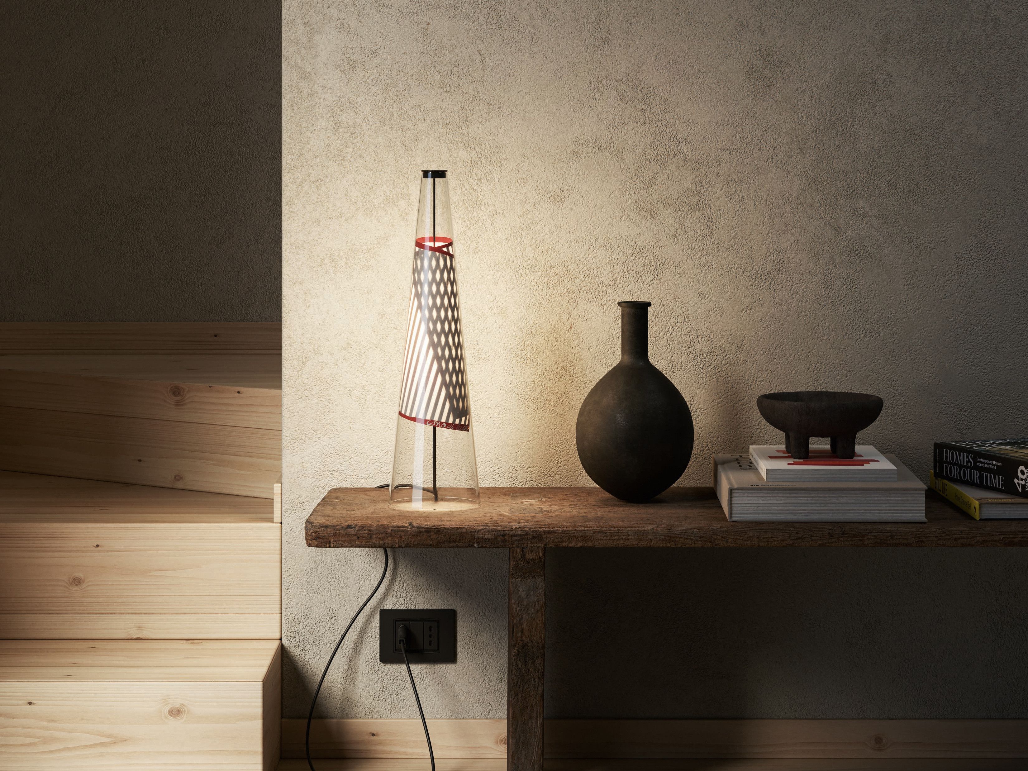 The Lodes table lamp by Ron Arad