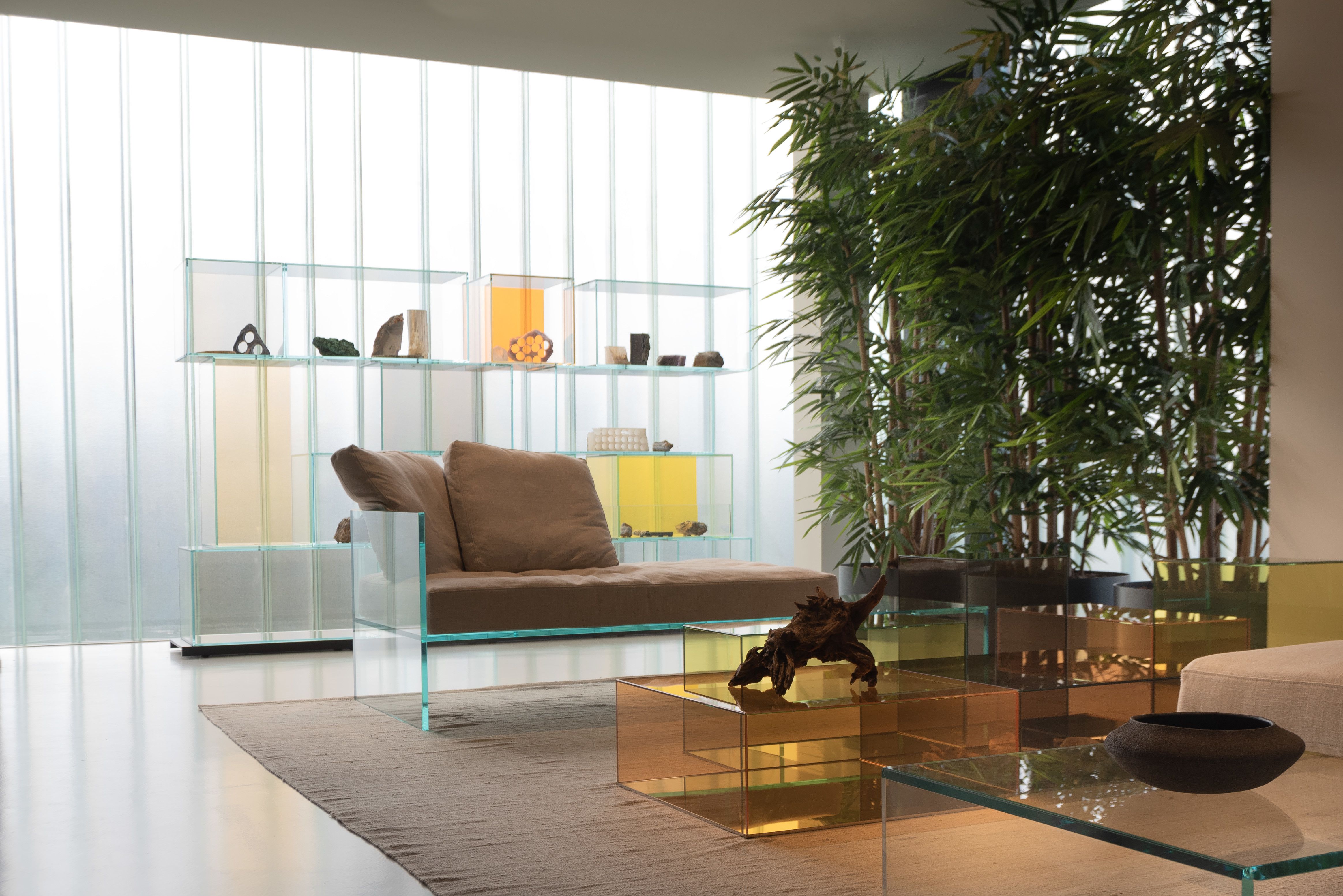 The new Glas Italia showroom in Macherio designed by Piero Lissoni