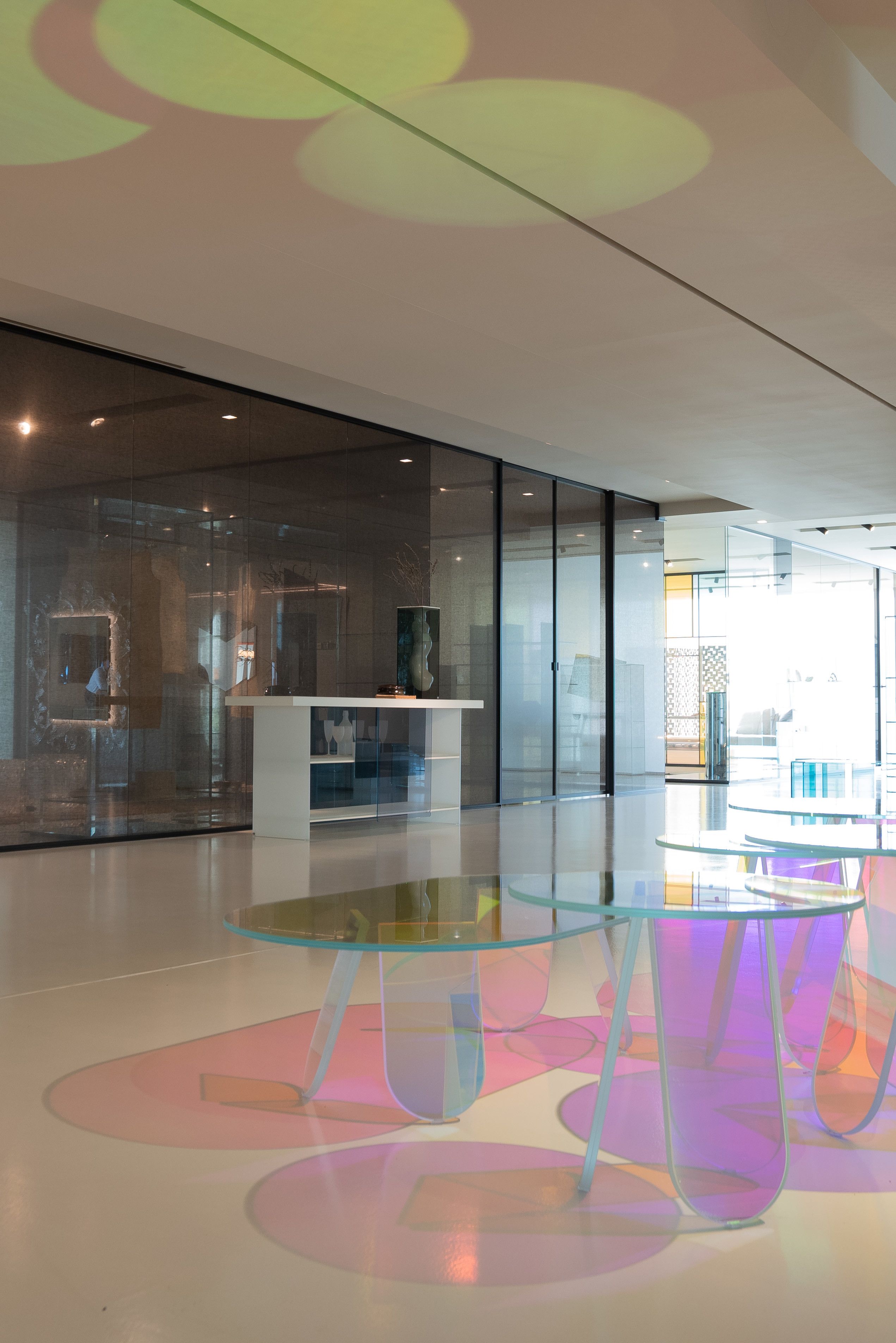 The new Glas Italia showroom in Macherio designed by Piero Lissoni