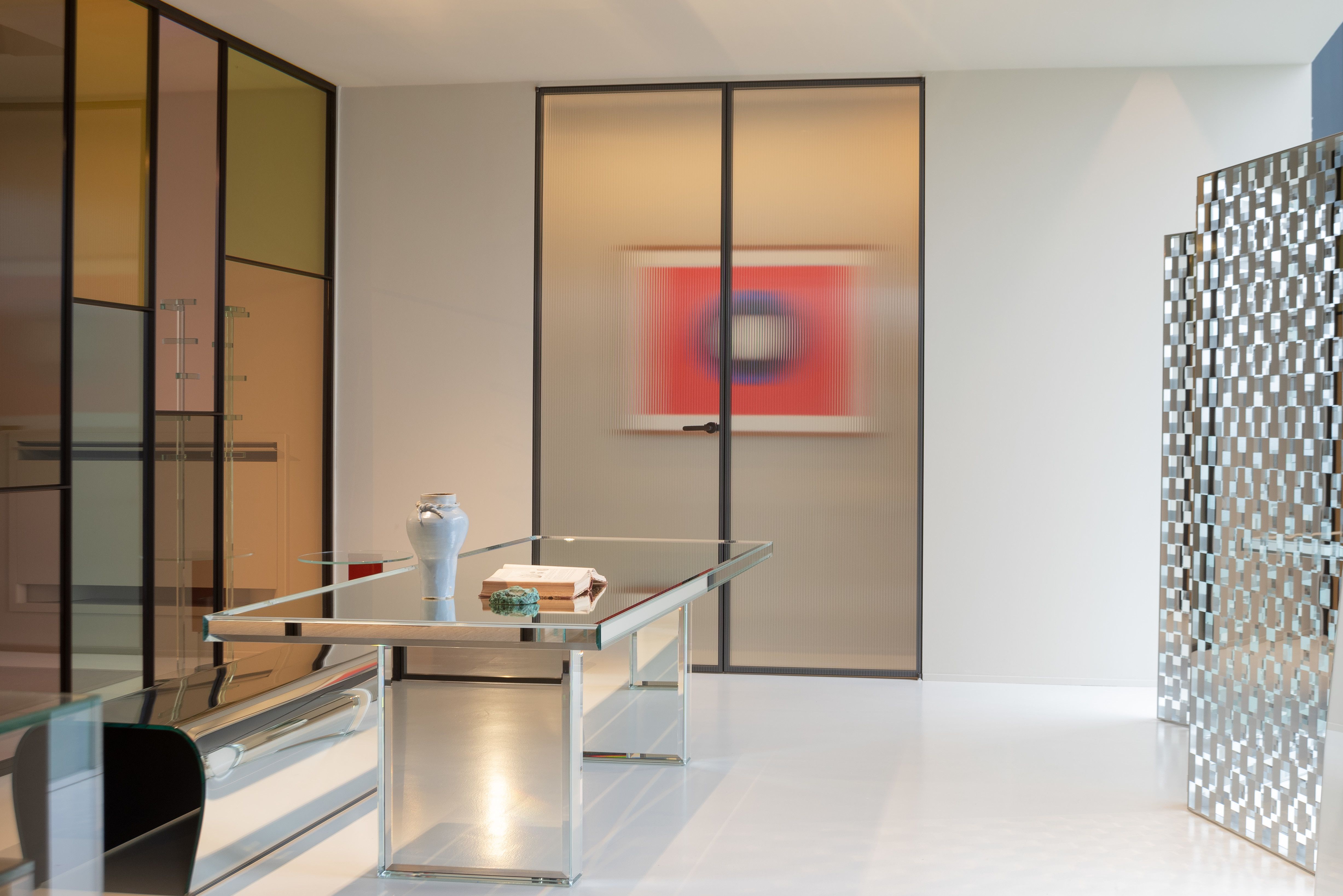 The new Glas Italia showroom in Macherio designed by Piero Lissoni