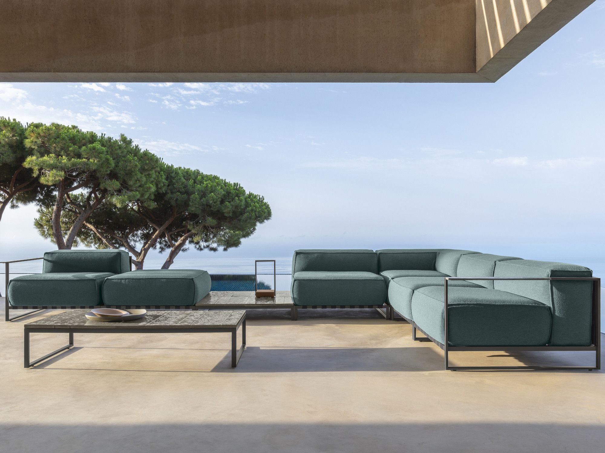 Talenti outdoor furniture collection in new materials and finishes