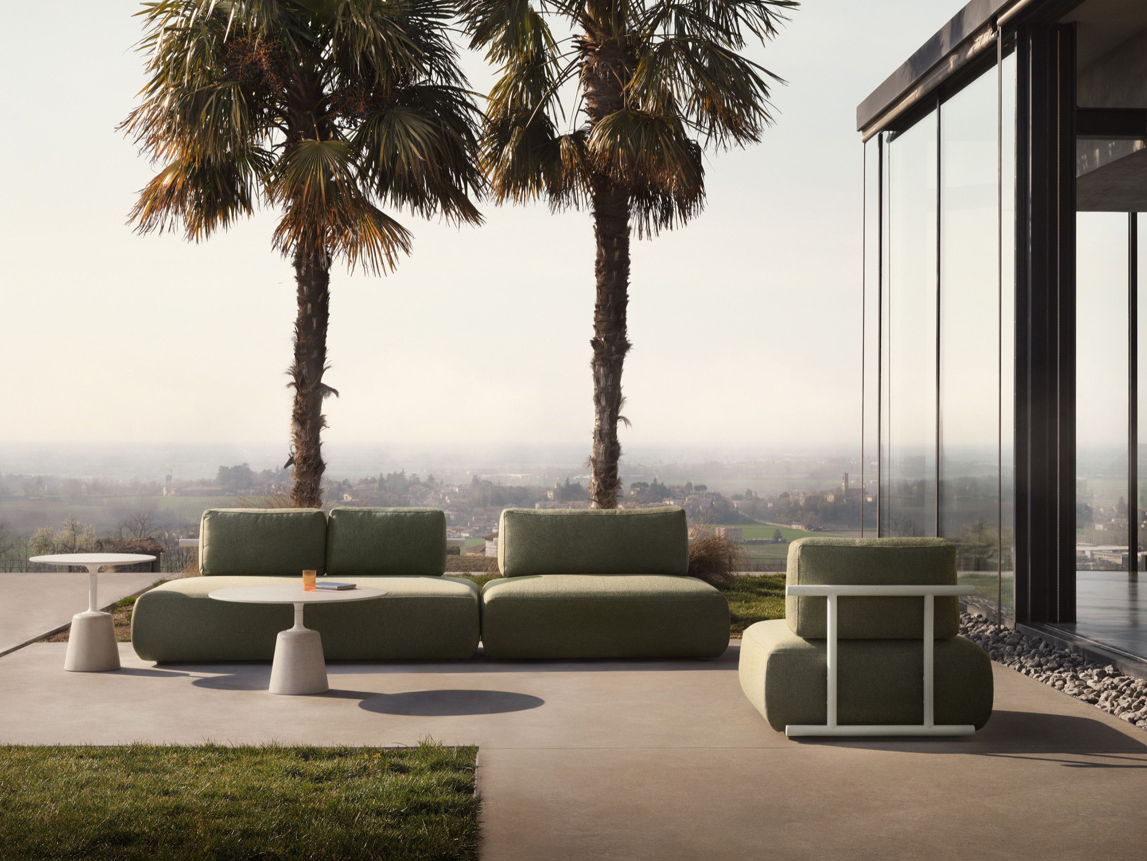 Cosy, the MDF Italia sofa system designed by Francesco Rota