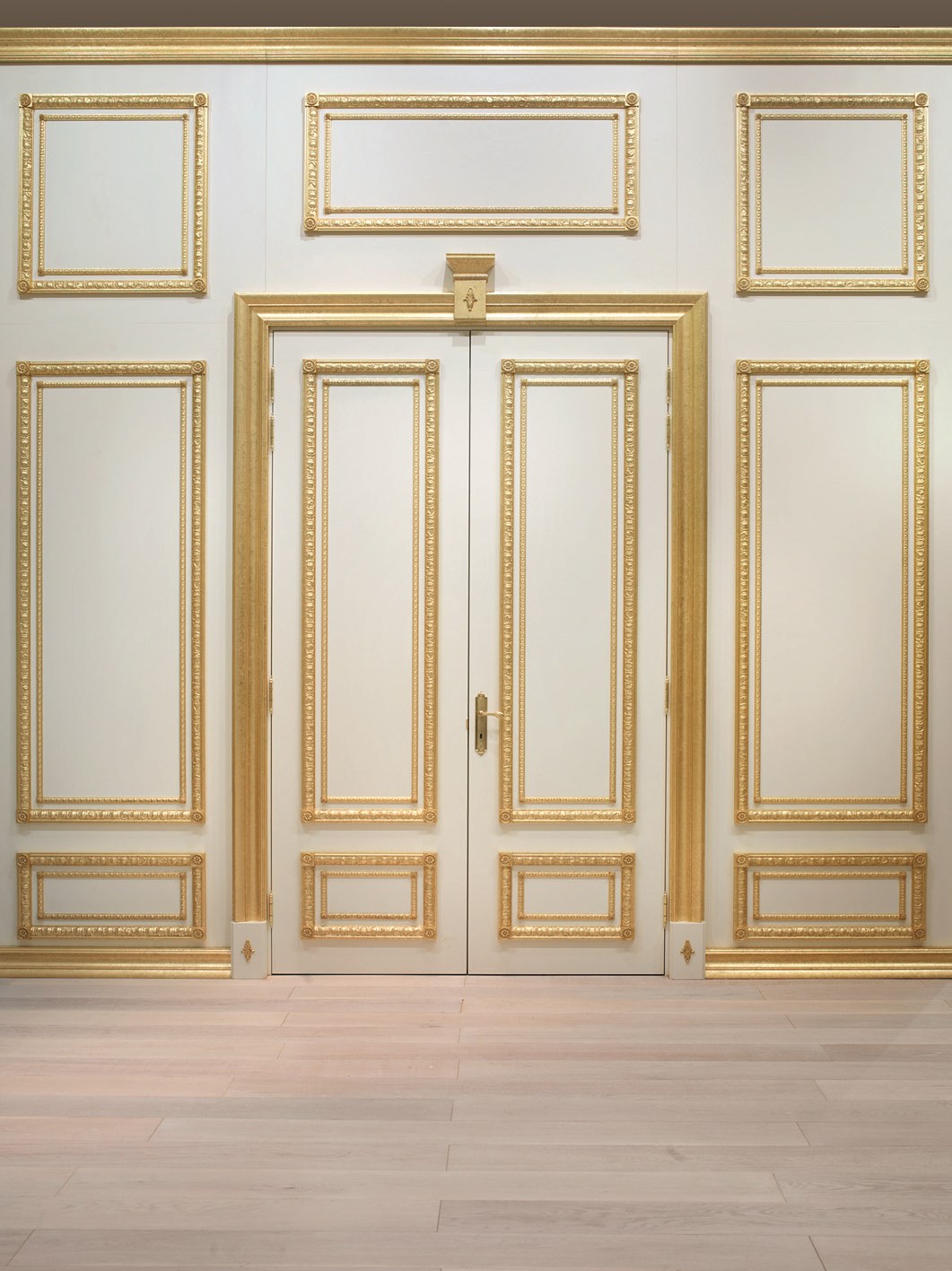 Il sistema Barausse che integra porta e boiserie