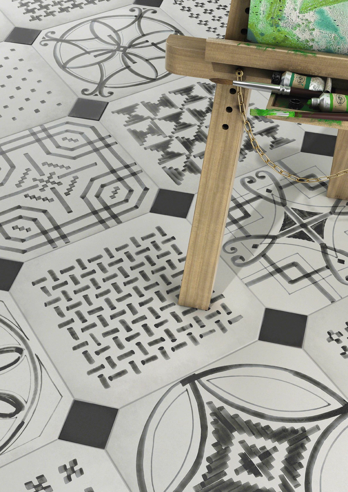 Vives presents Maison Bohème, porcelain and white body tiles
