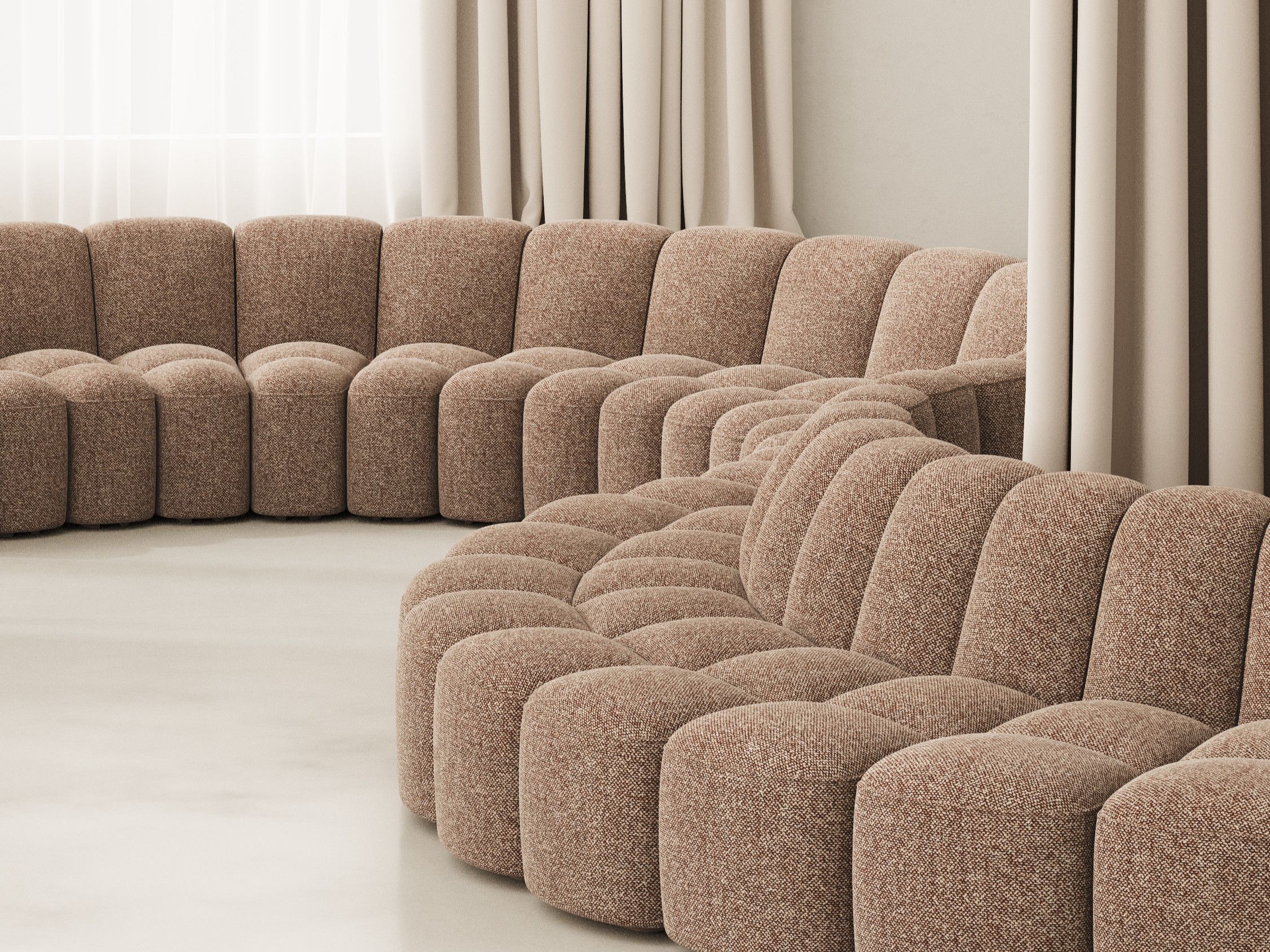 The new Array sofa system by MDF Italia designed by Snøhetta
