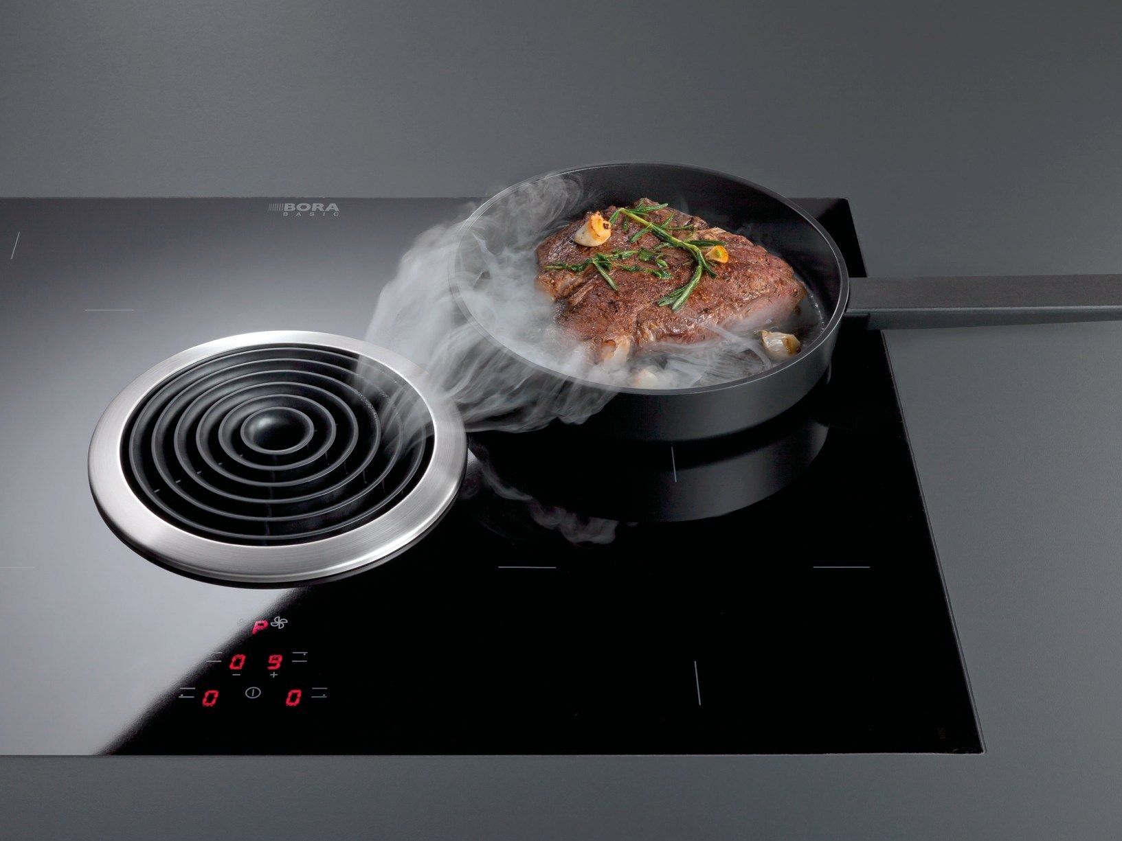 BORA Basic, a compact system that re-design your cooktop