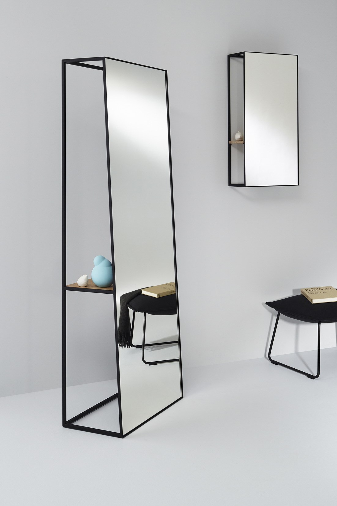 Volumes and unusual surfaces for mirrors by Reflect+