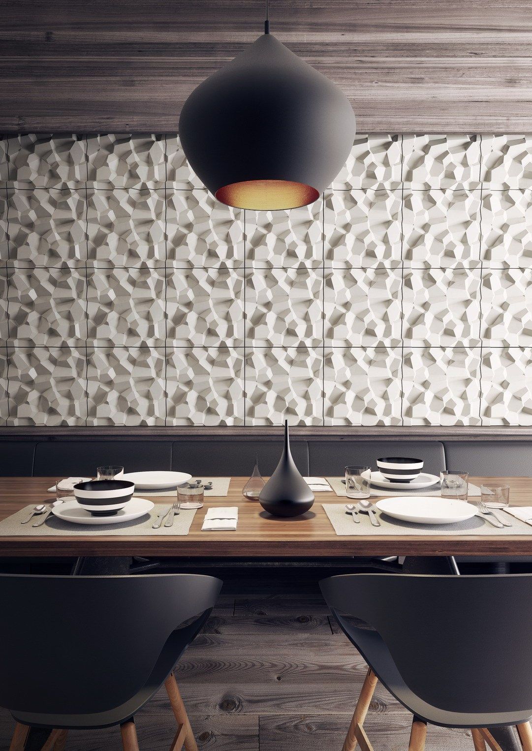 Like crystal and mineral formations: Penta's geometric patterns