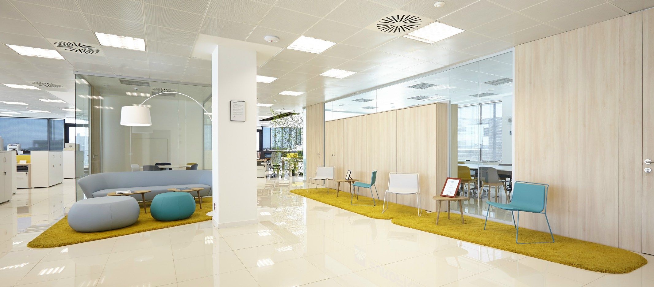 Eurofred, offices which combine harmony and comfort with the latest design