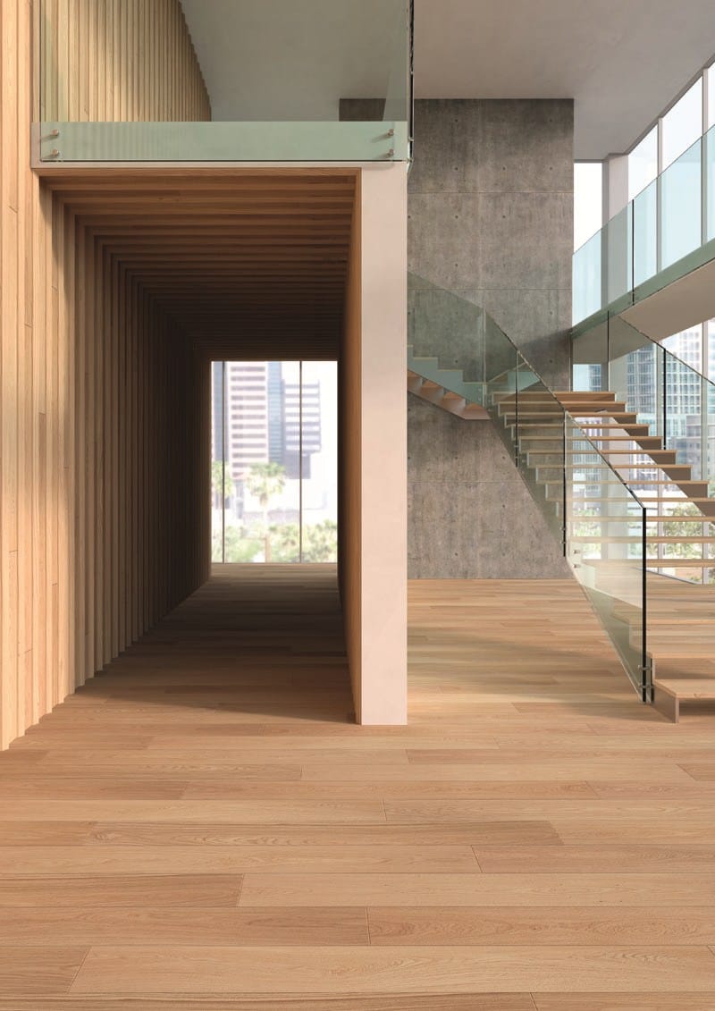 ContinuumFloor: continuous wall cladding/Flooring