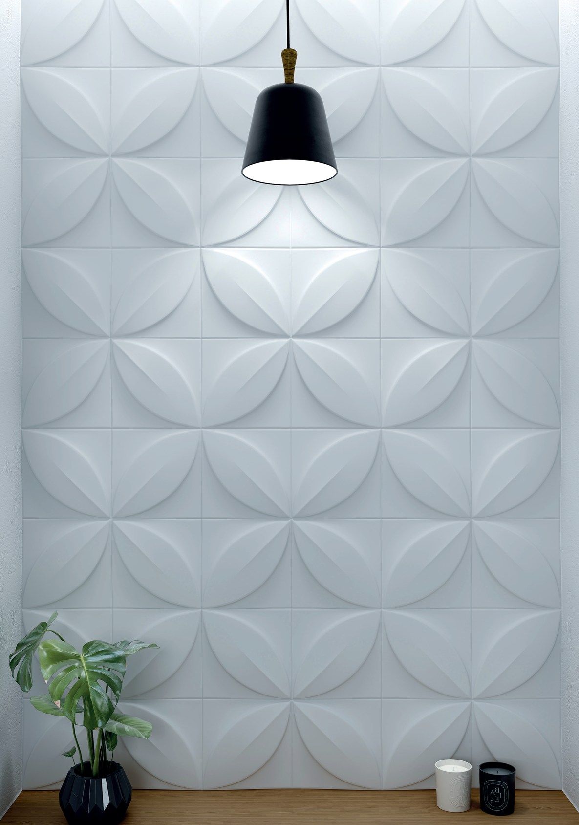 Three dimensional wall design: refined living with style and taste
