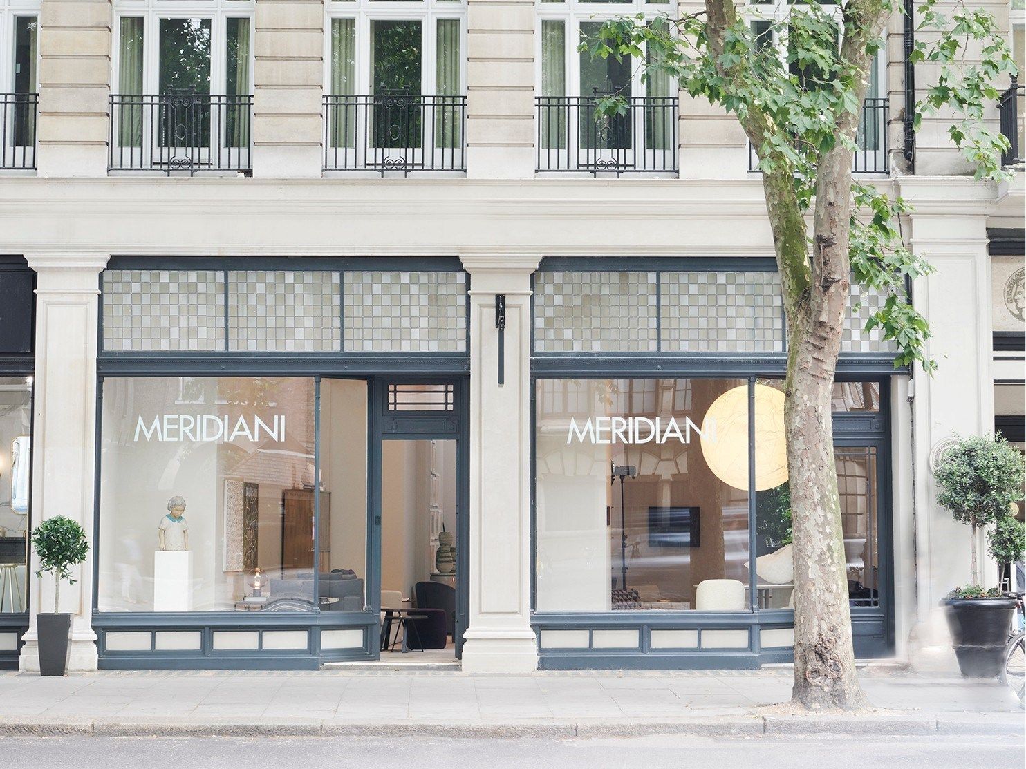 The new Meridiani Flagship Store in London
