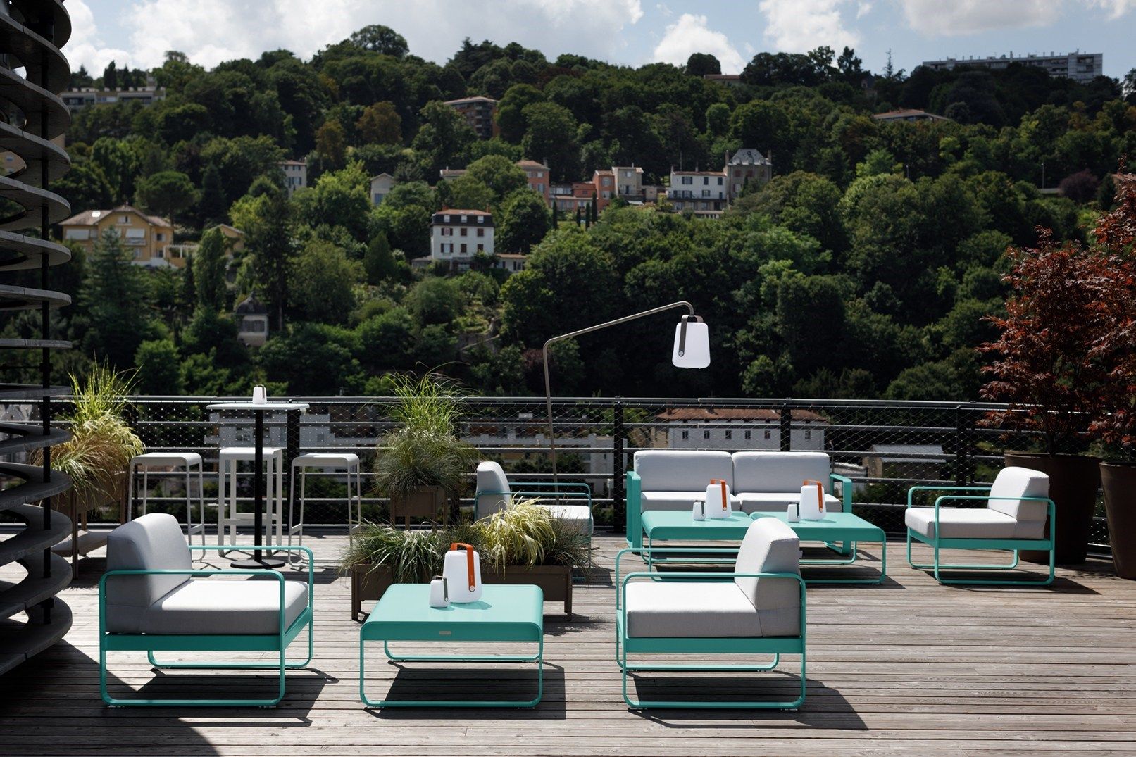 Fermob Adds Character to Lounge Areas