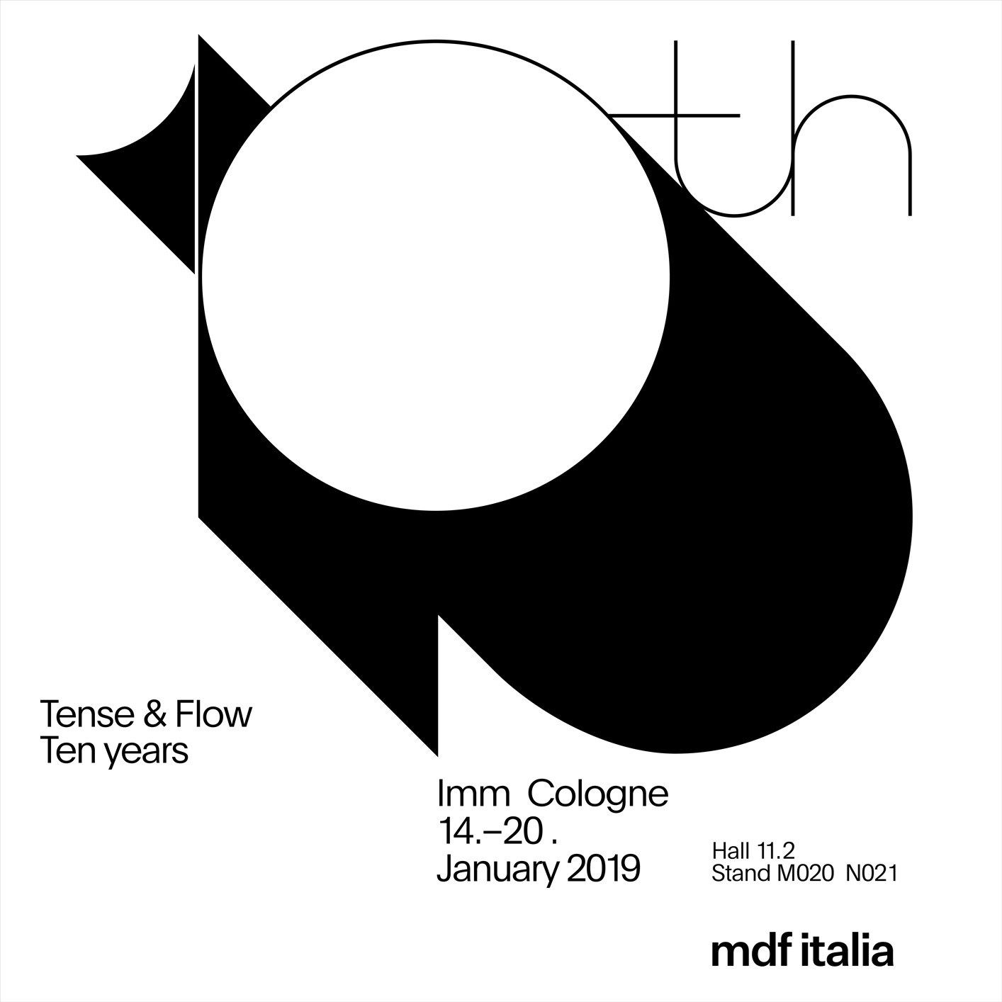 MDF Italia Celebrates Ten Years of Flow and Tense