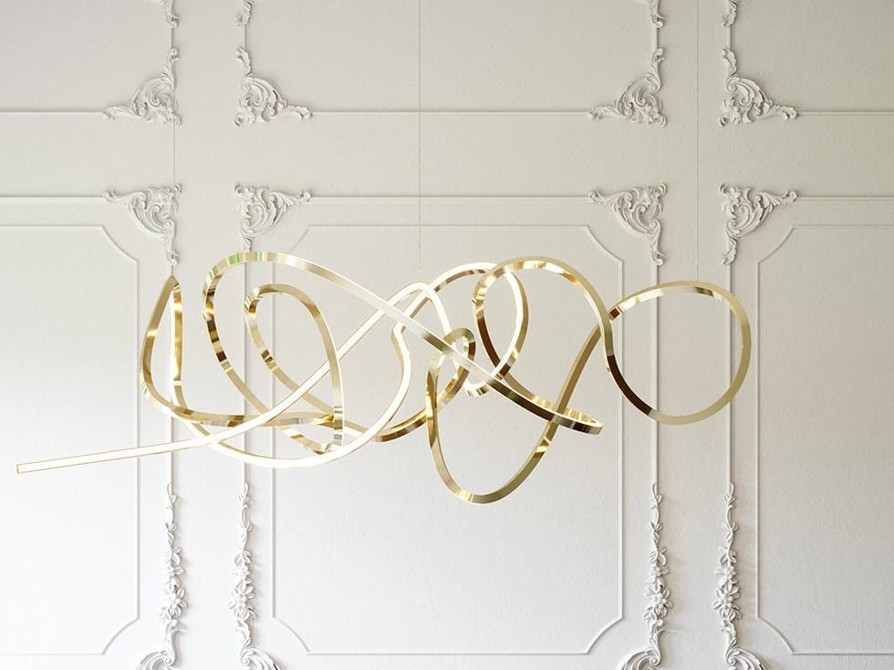 Lake Ripples and Entwining Lights in NYC