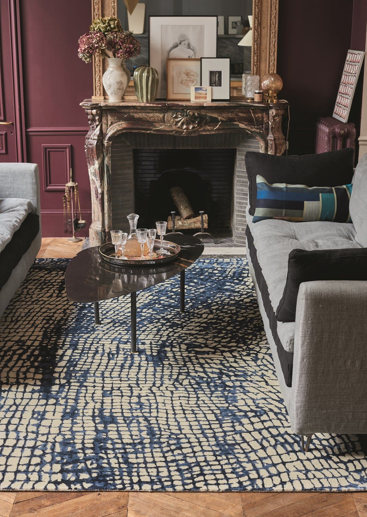 Carpets Inspired by Art Deco and Constructivism