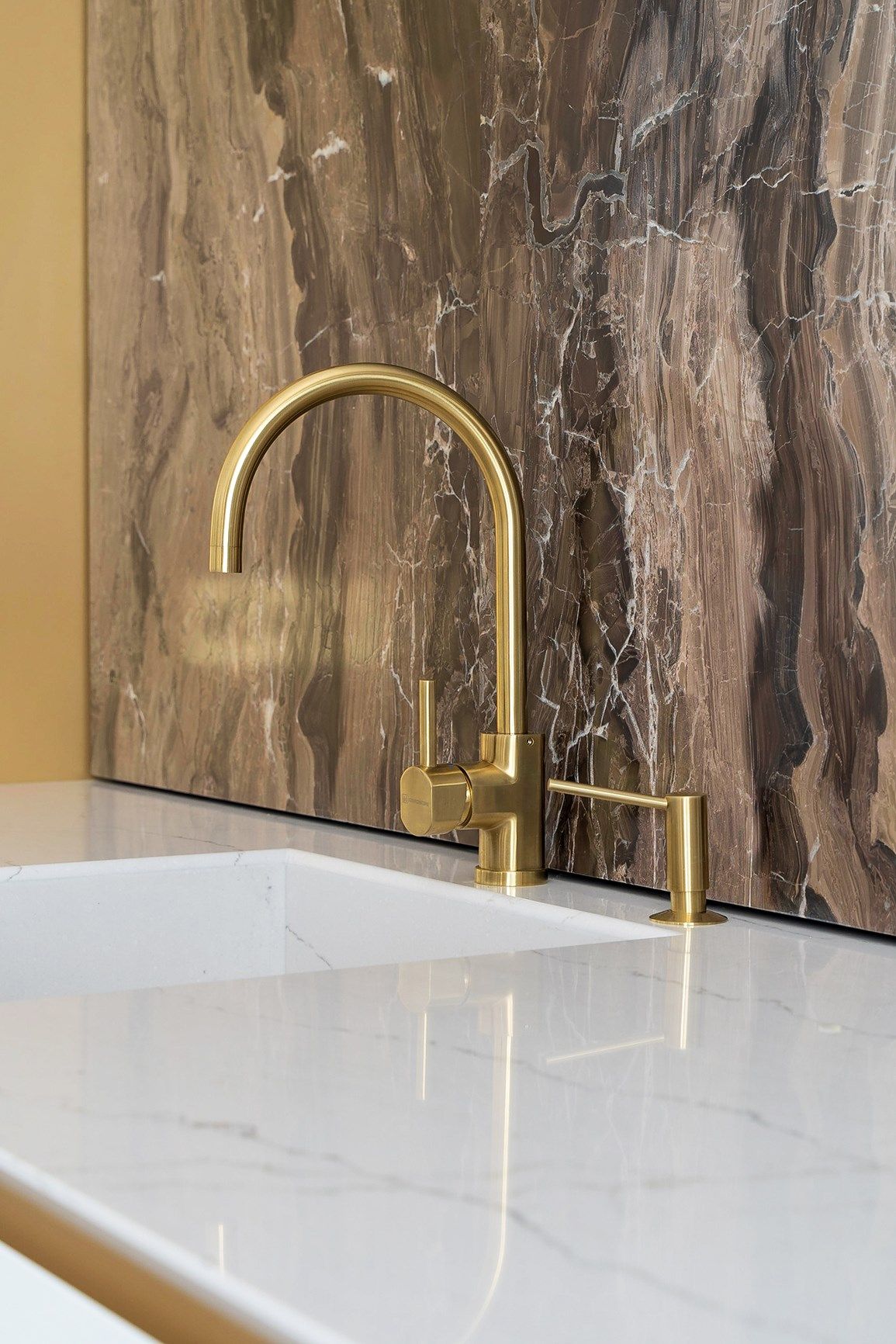 Matte Gold Finish and Precious Quartzes