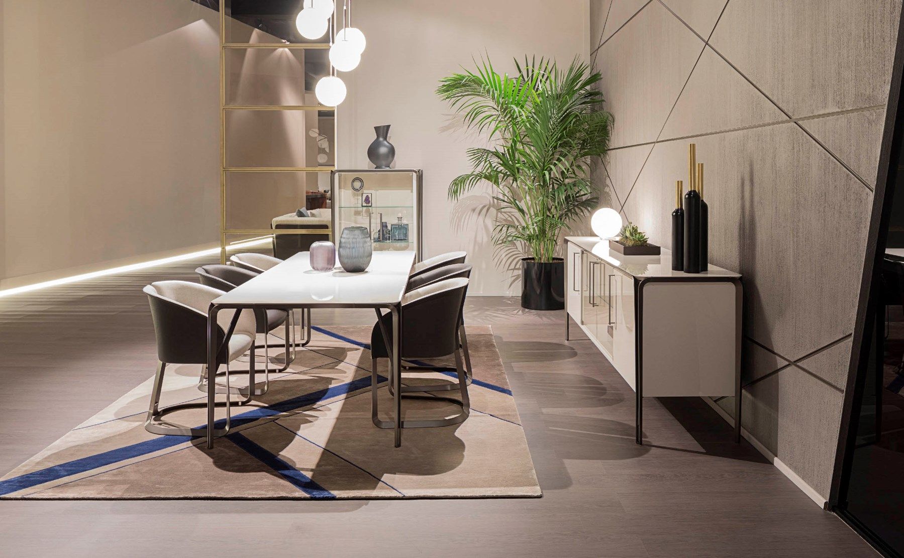 Turri evokes the Milanese atmosphere