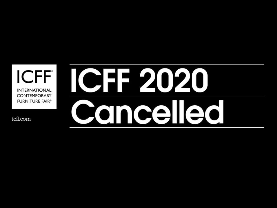 ICFF 2020 Has Been Cancelled