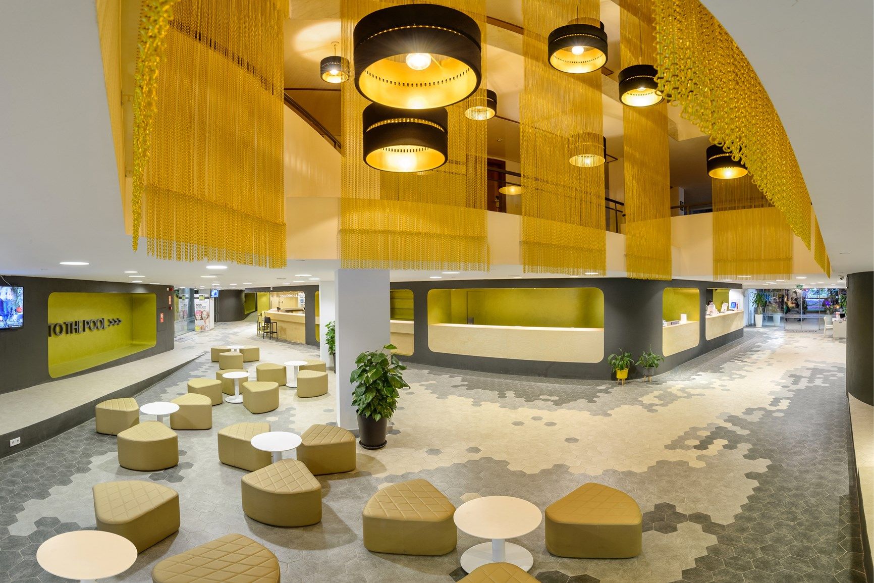 Chain Link Waterfalls Inspired by the Mediterranean Sunsets