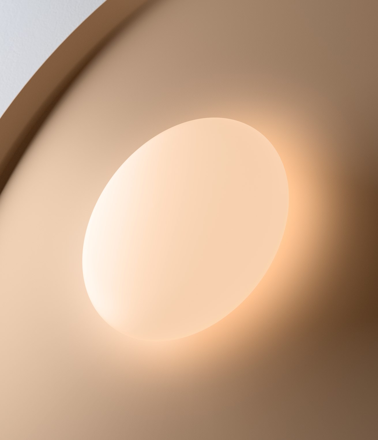 Light Spheres on the Wall