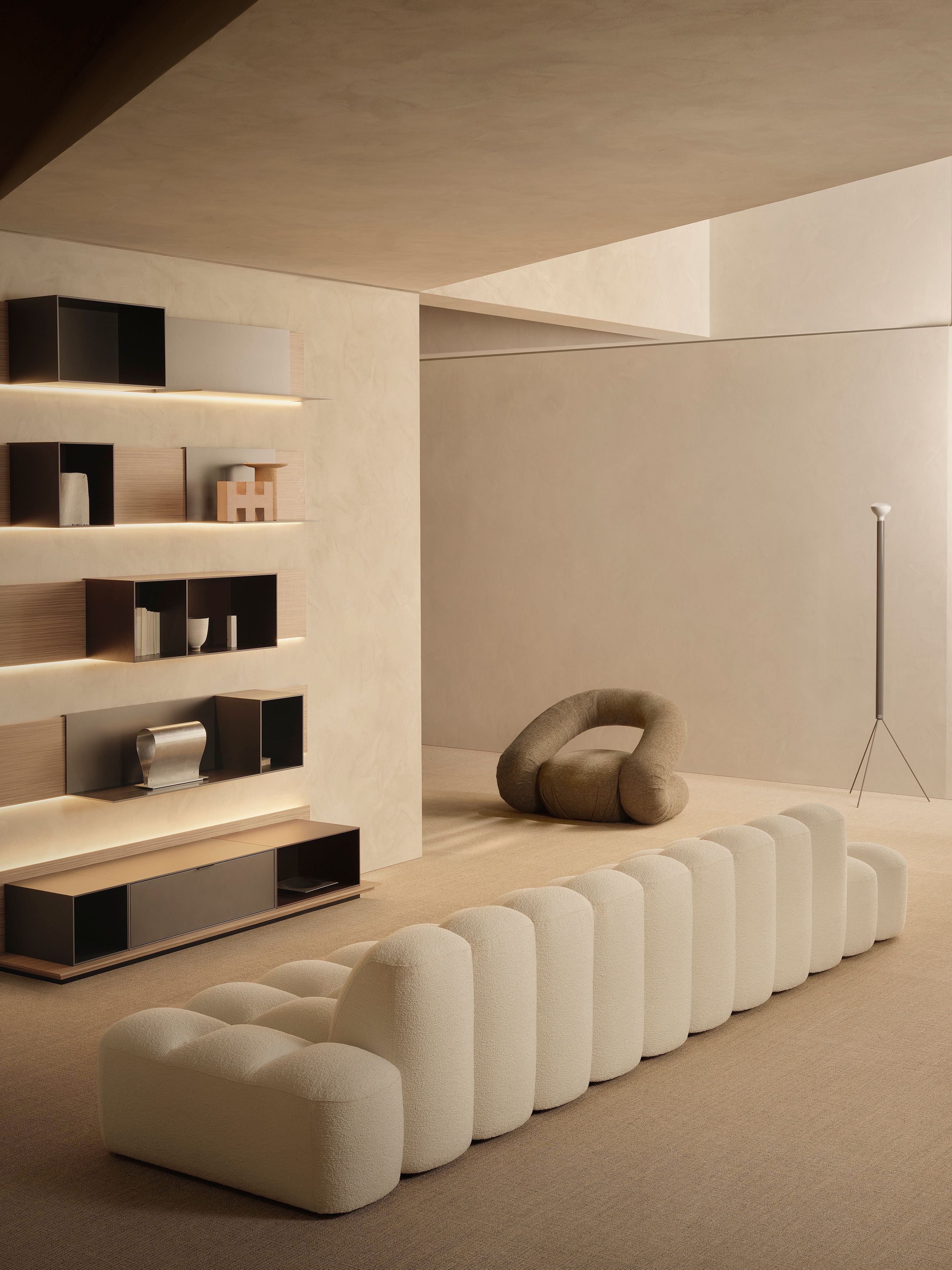The new Array sofa system by MDF Italia designed by Snøhetta