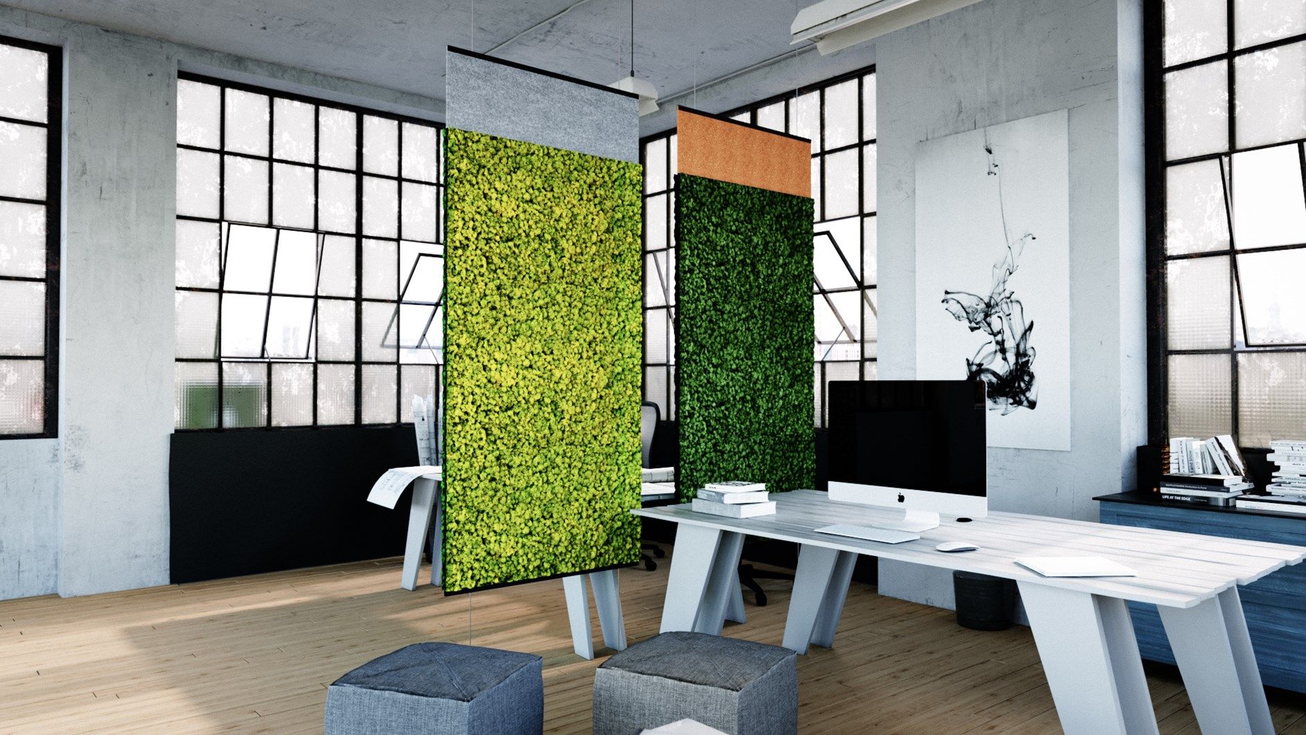 Hyphen: Green on the Wall