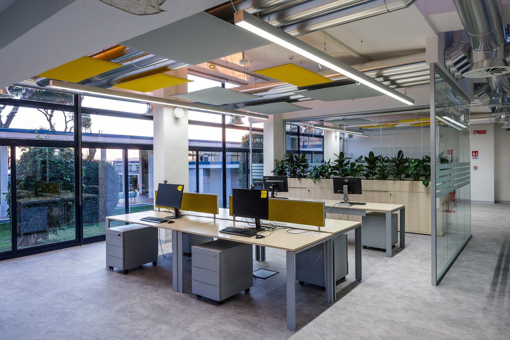 Performance iN Lighting for the Olivetti Factory in Pozzuoli