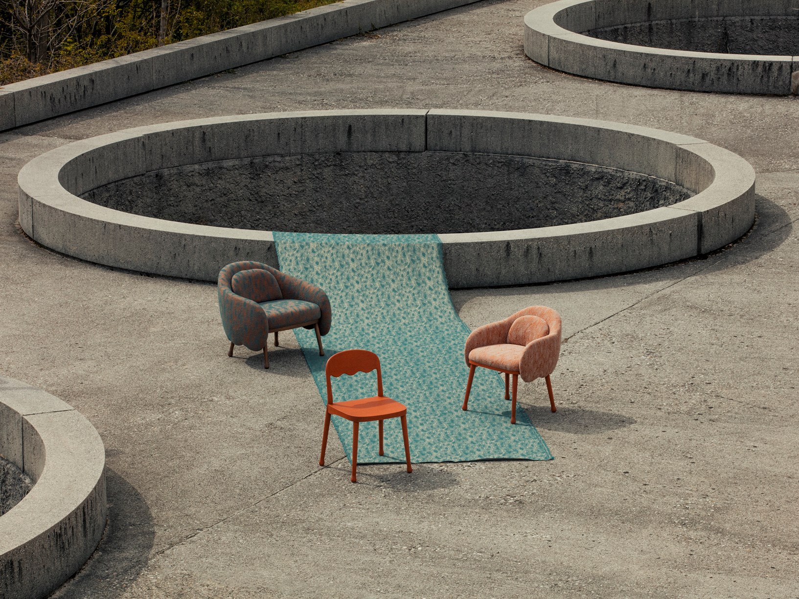 The New Billiani's Fabric Collection Designed by Cristina Celestino