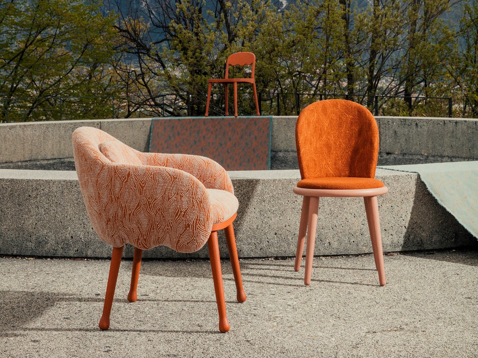 The New Billiani's Fabric Collection Designed by Cristina Celestino