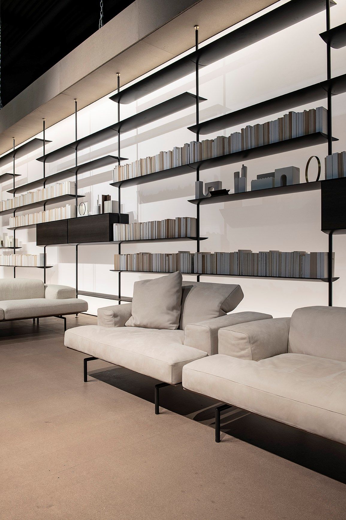 The Living Divani Installation by Lissoni at Supersalone