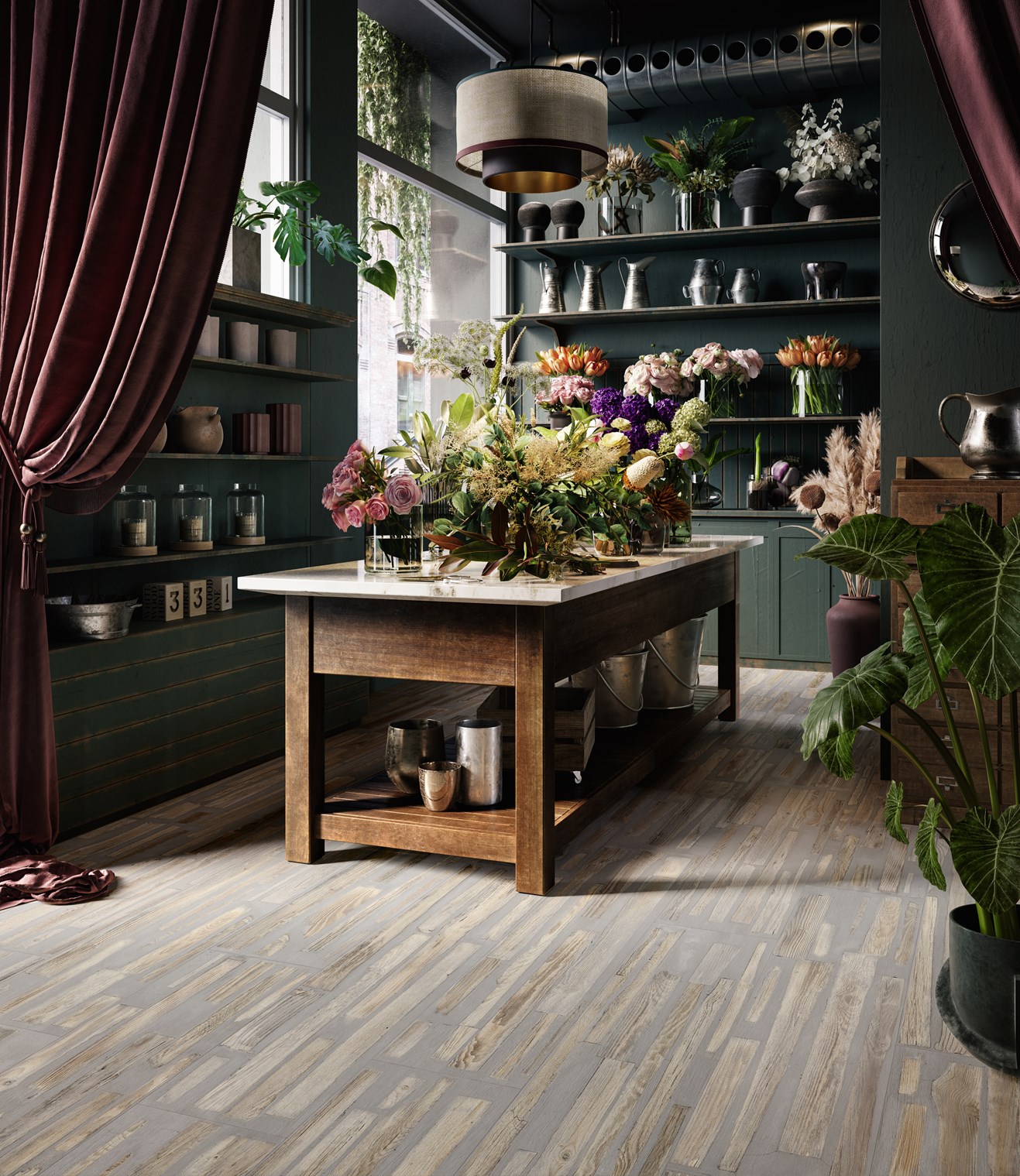 Nature-Inspired Tiles by Ceramica Sant'Agostino