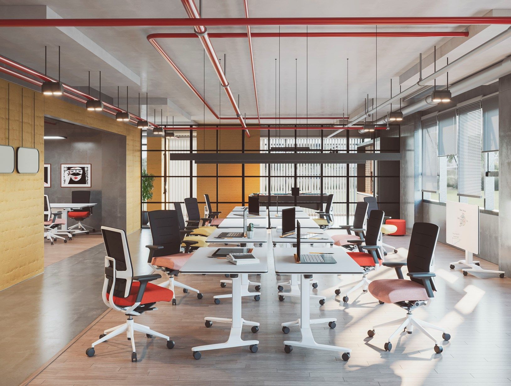 Foldable, Height-Adjustable and Mobile: It's Talent Table by Actiu