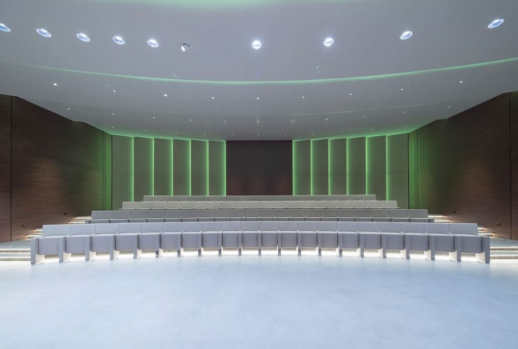 Caruso Acoustic for the new auditorium at the CPC Group's HQ