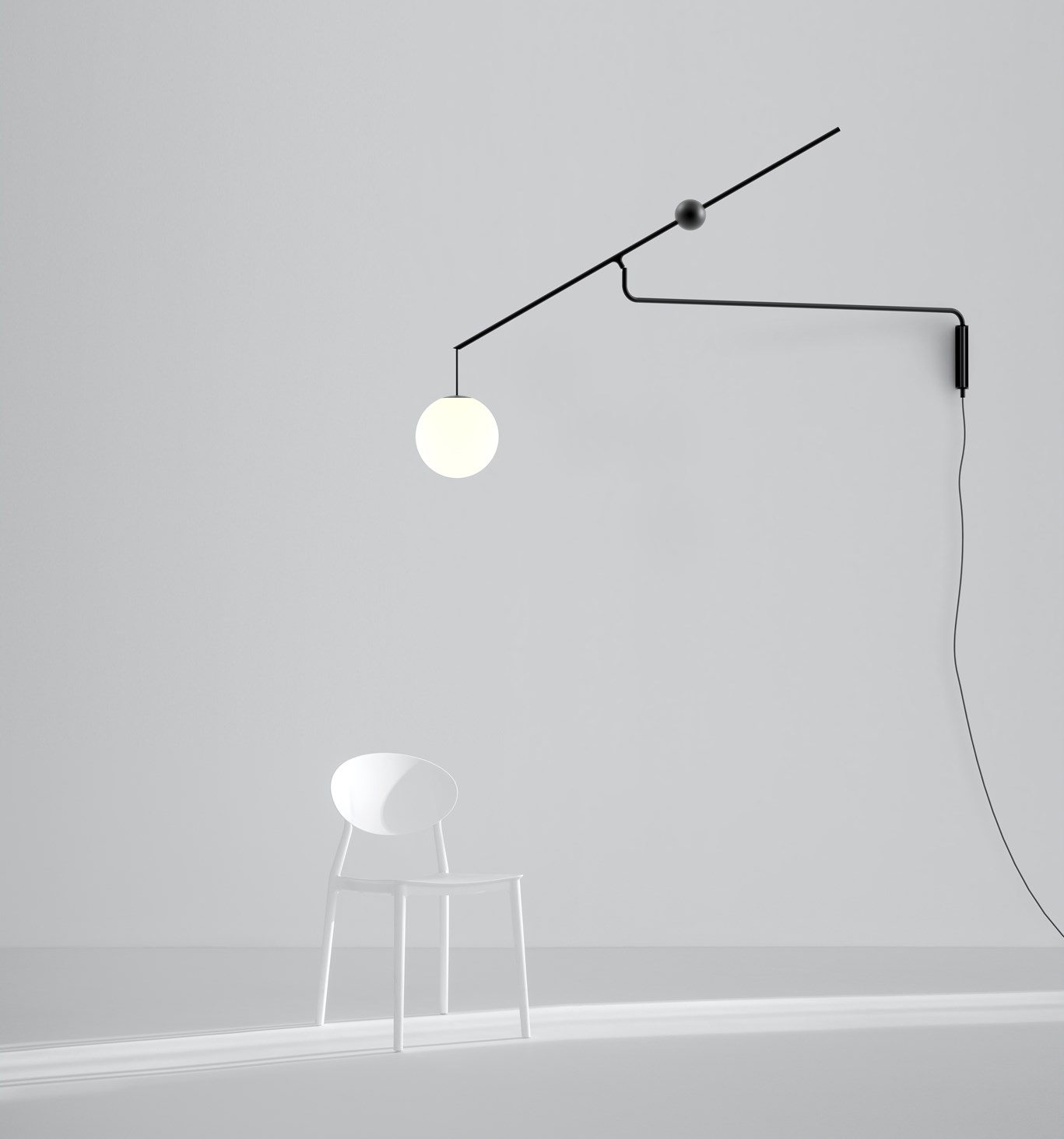 Light in balance: the Malamata lamps by Luceplan