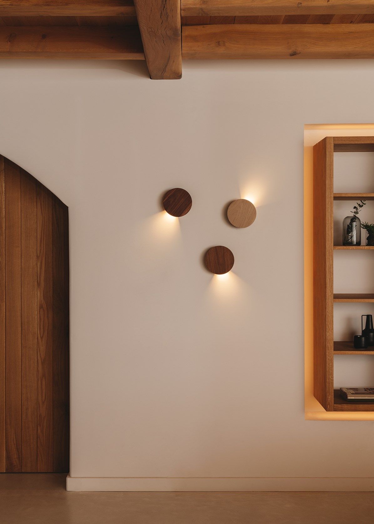 Vibia interior lamps for a villa on the Costa Brava