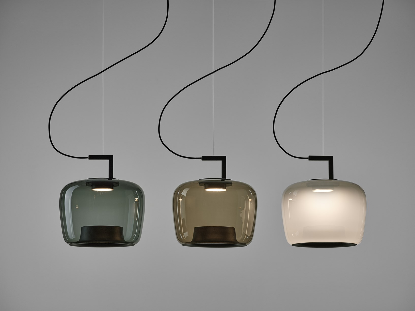 The new Brokis lamps on show in Milan