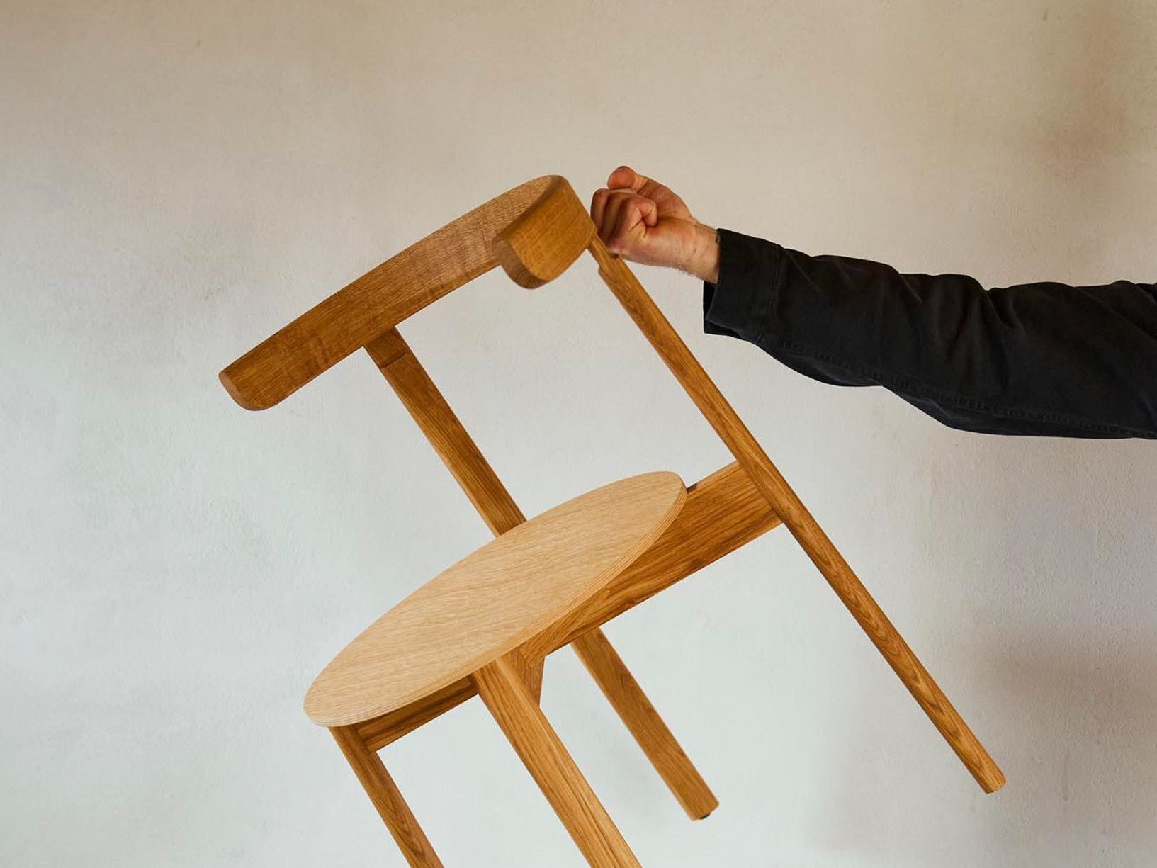 The Lunar Chair, by Jonas Herman of Danish brand Herman Studio for Form ...