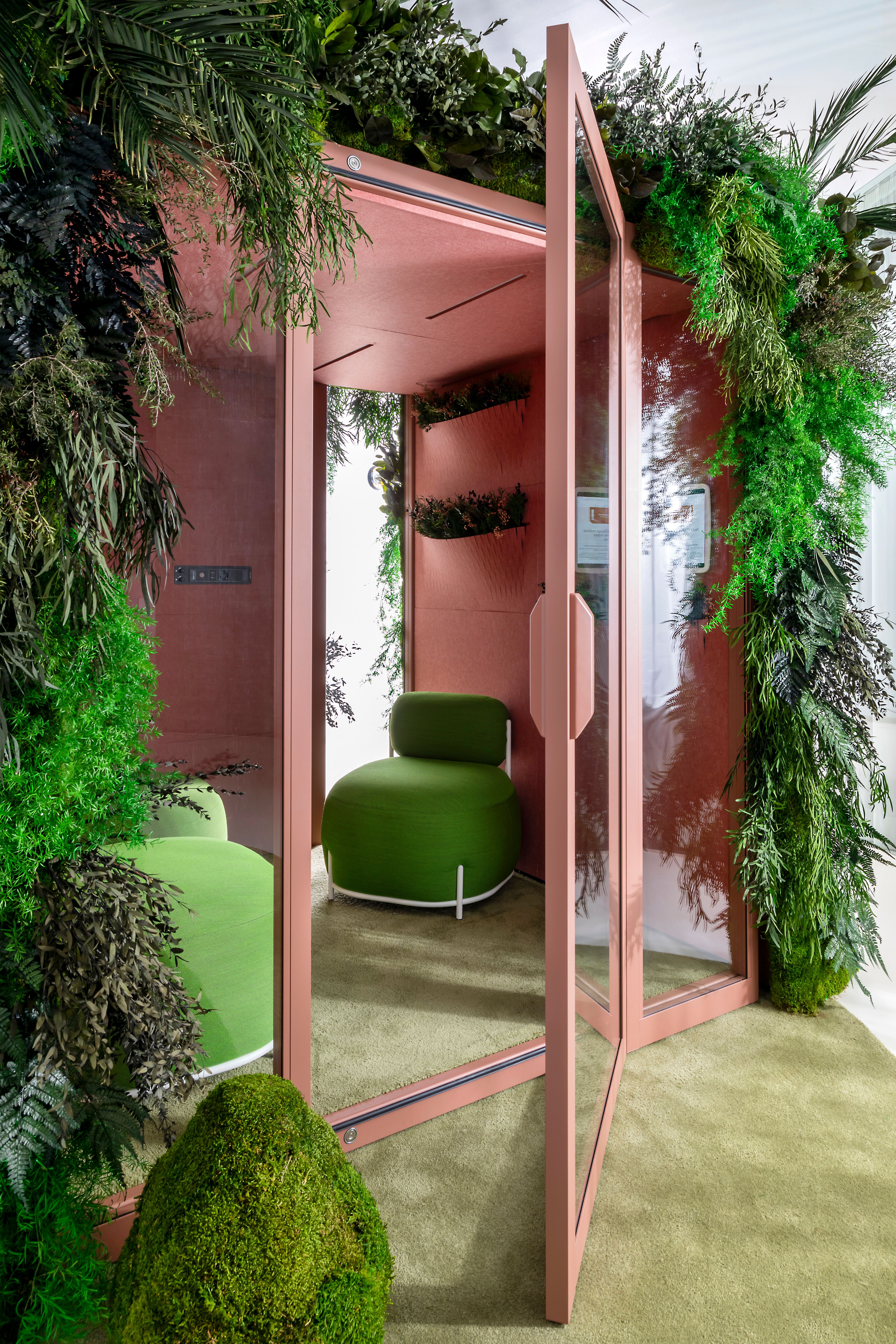 Actiu’s Biophilic installation at Madrid Design Festival – Welcome Indoor Creatures