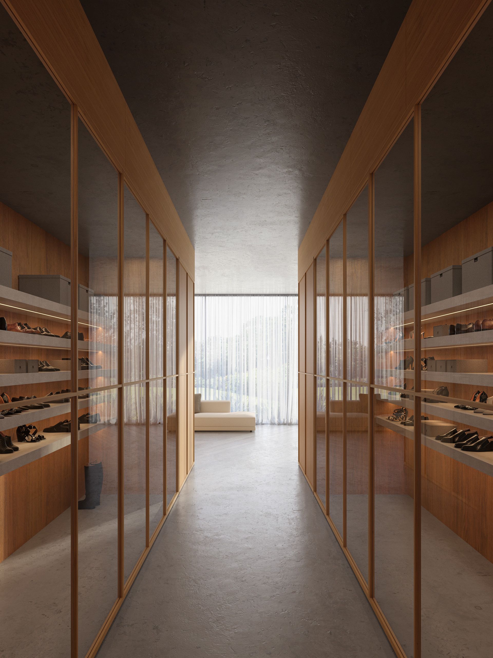 ADL glass partitions to divide and connect spaces