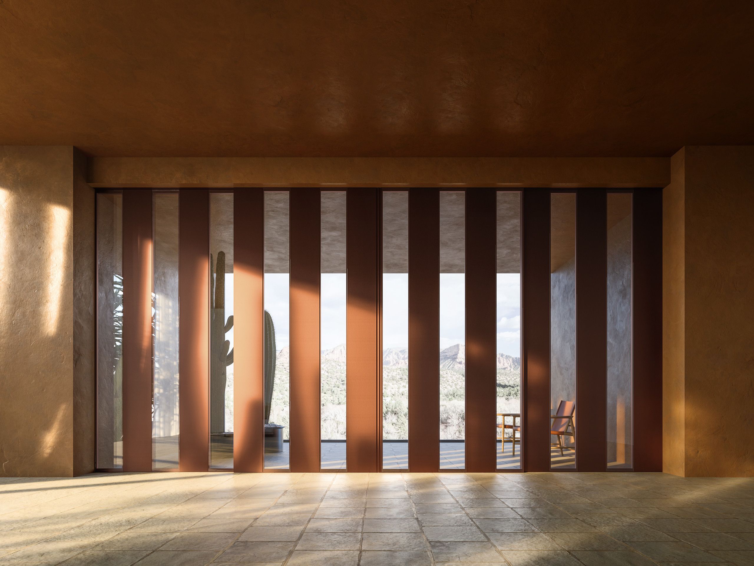 ADL glass partitions to divide and connect spaces